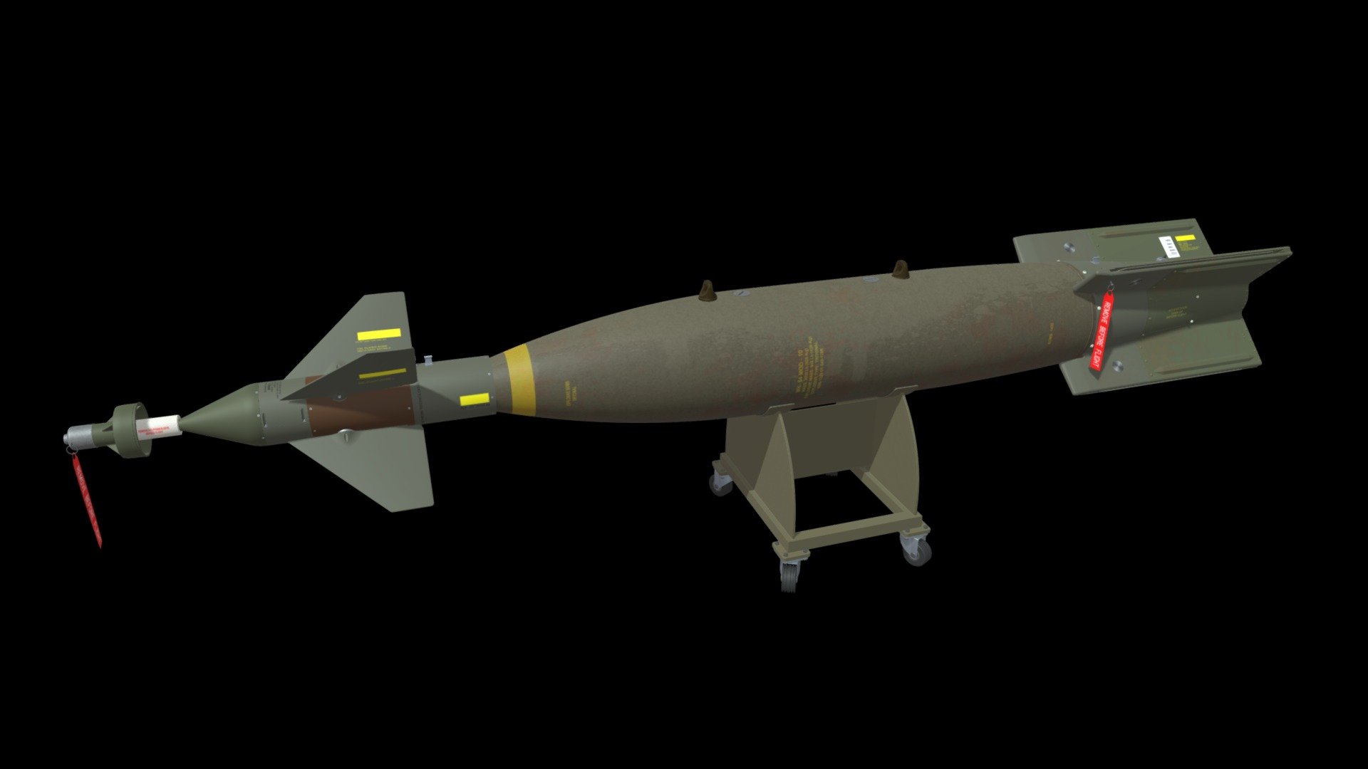 GBU-10 E/B PAVEWAY II ON DISPLAY - 3D model by Edgar Brito (@e.brito ...