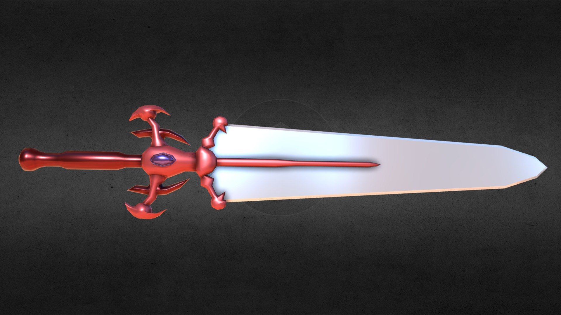 Demonic Sword - Mandoble demoniaco - Download Free 3D model by Rew ...