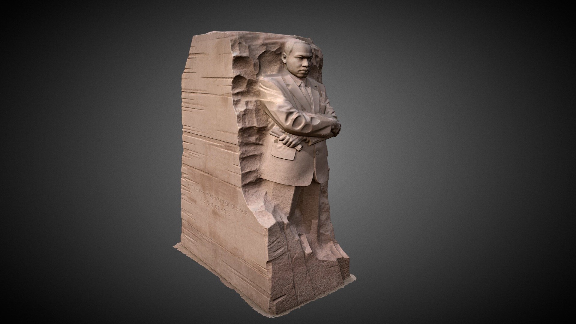 Martin Luther King, Jr. Memorial - High Res - 3D model by CyArk ...