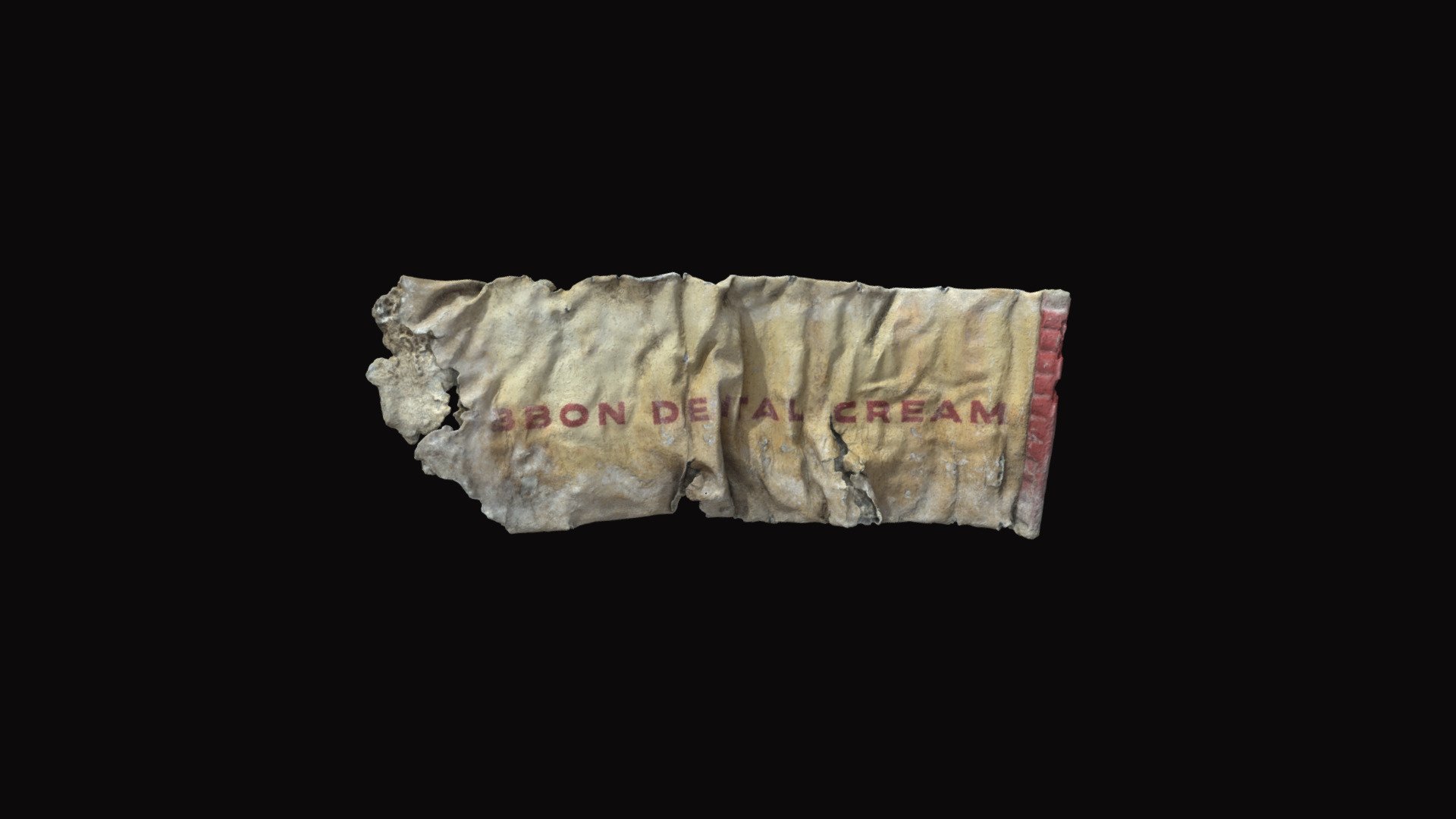 Ribbon Dental Toothpaste - 3D model by MSU DHI Lab [5ac9541] - Sketchfab