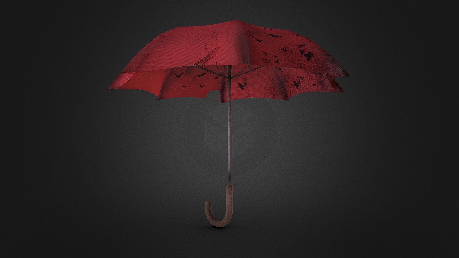Weathered Umbrella | GameReady - Download Free 3D model by Mark Peters ...