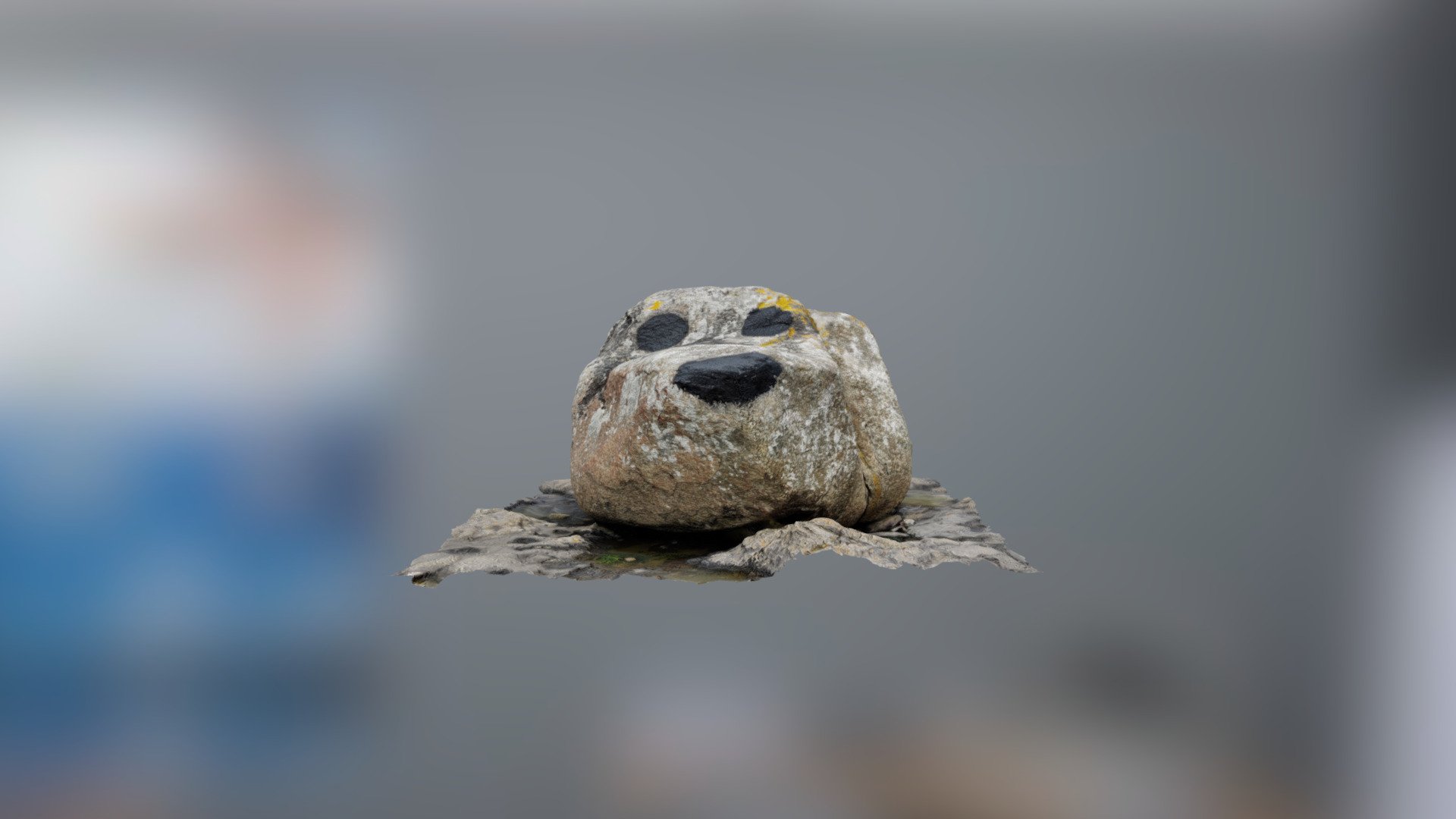 Dog Rock - 3D model by FuZZyReNDeR [5accaa3] - Sketchfab