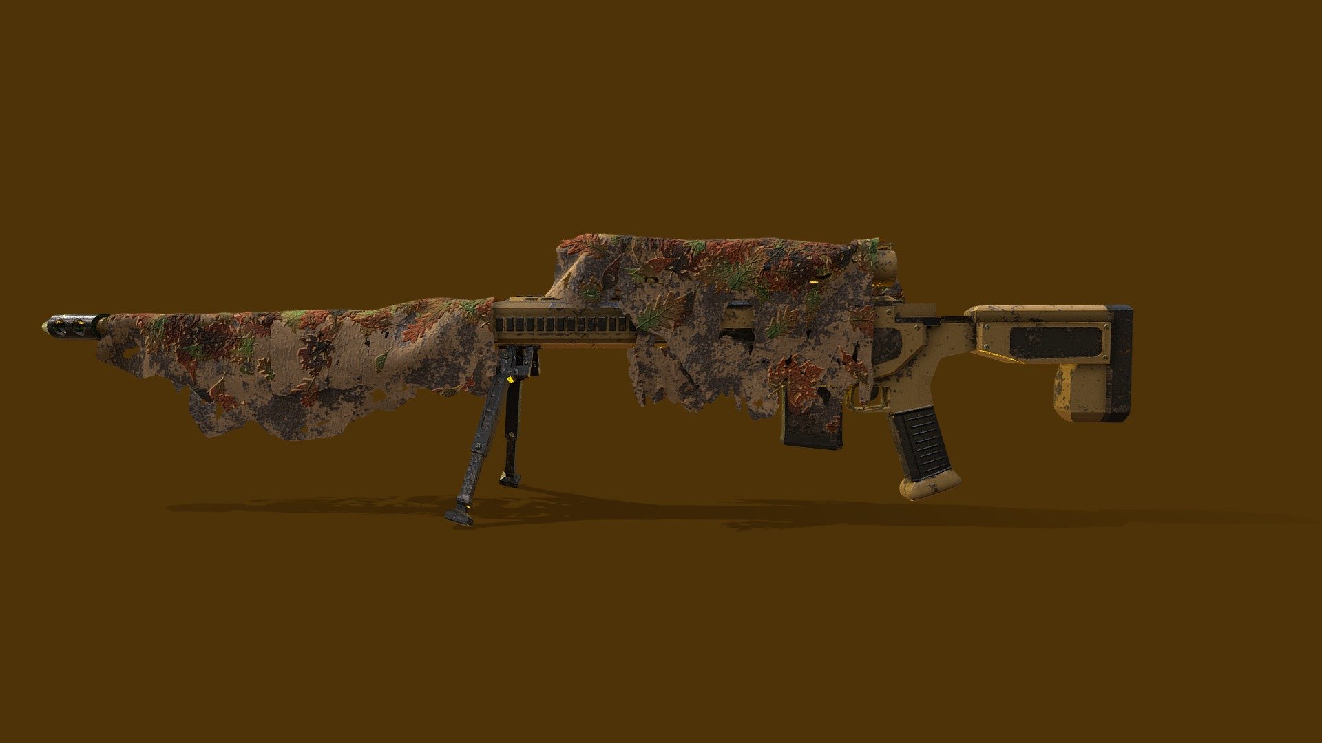 Desert Rifle - Download Free 3D model by FirePhoenixTechnologies ...