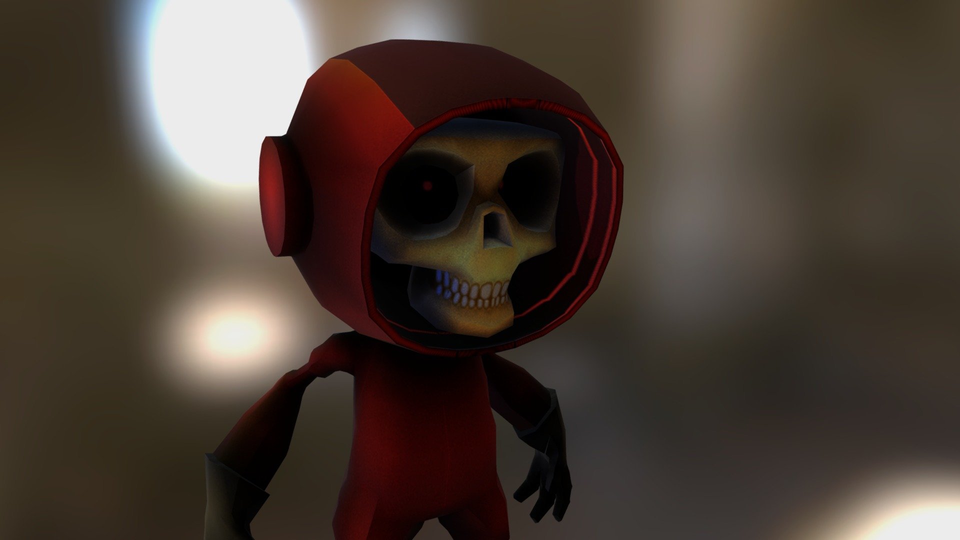 Skull Guy - 3D model by pixeldog4ever [5acdf9f] - Sketchfab