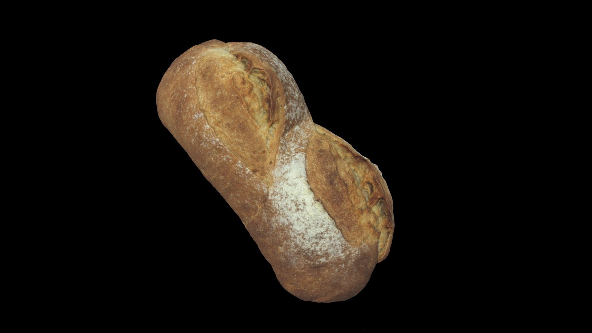White Bloomer - Bread - Buy Royalty Free 3D model by Image Symmetry ...
