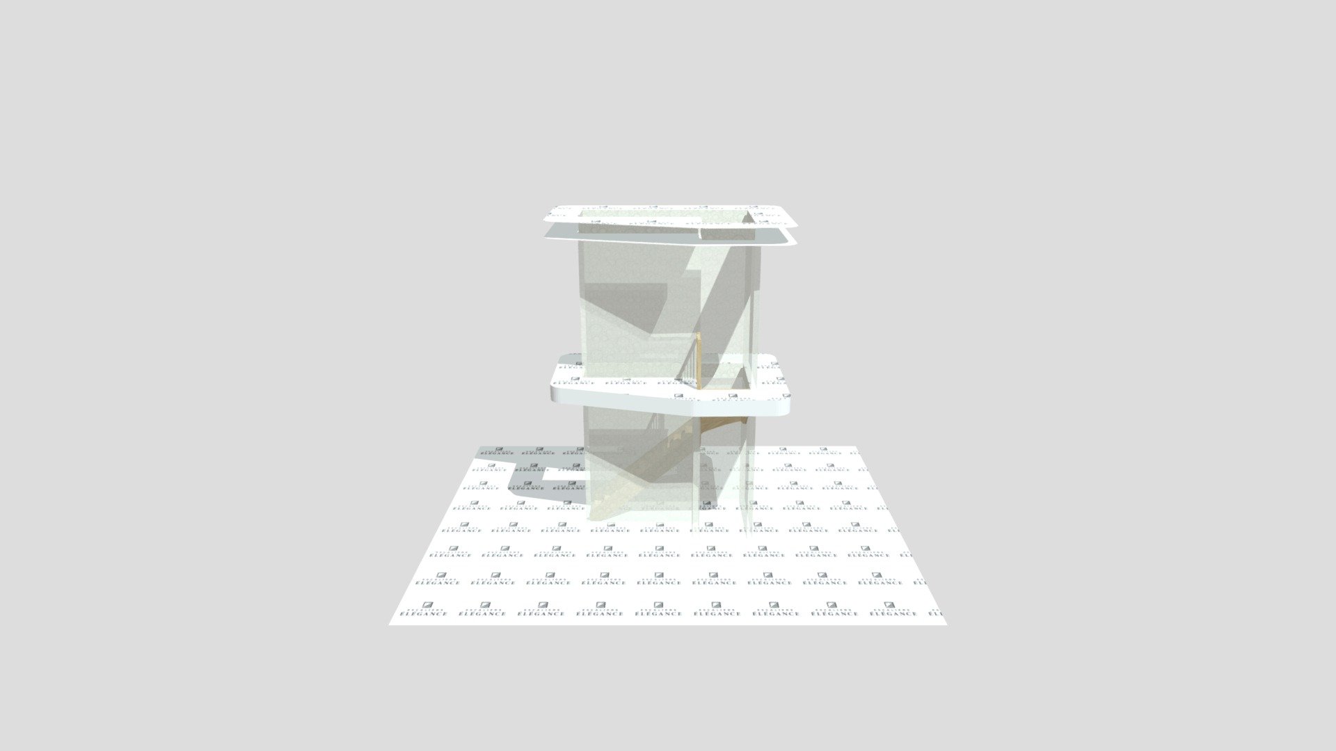 profab c-21215 - 3D model by escalierselegance [5ad0d34] - Sketchfab