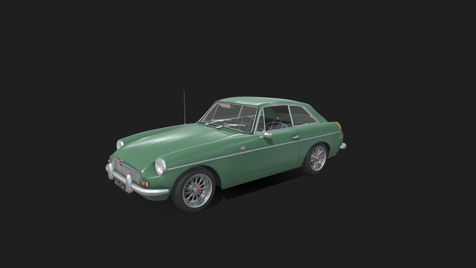 MGB GT - Download Free 3D model by Configcars : maxipano360@gmail.com ...