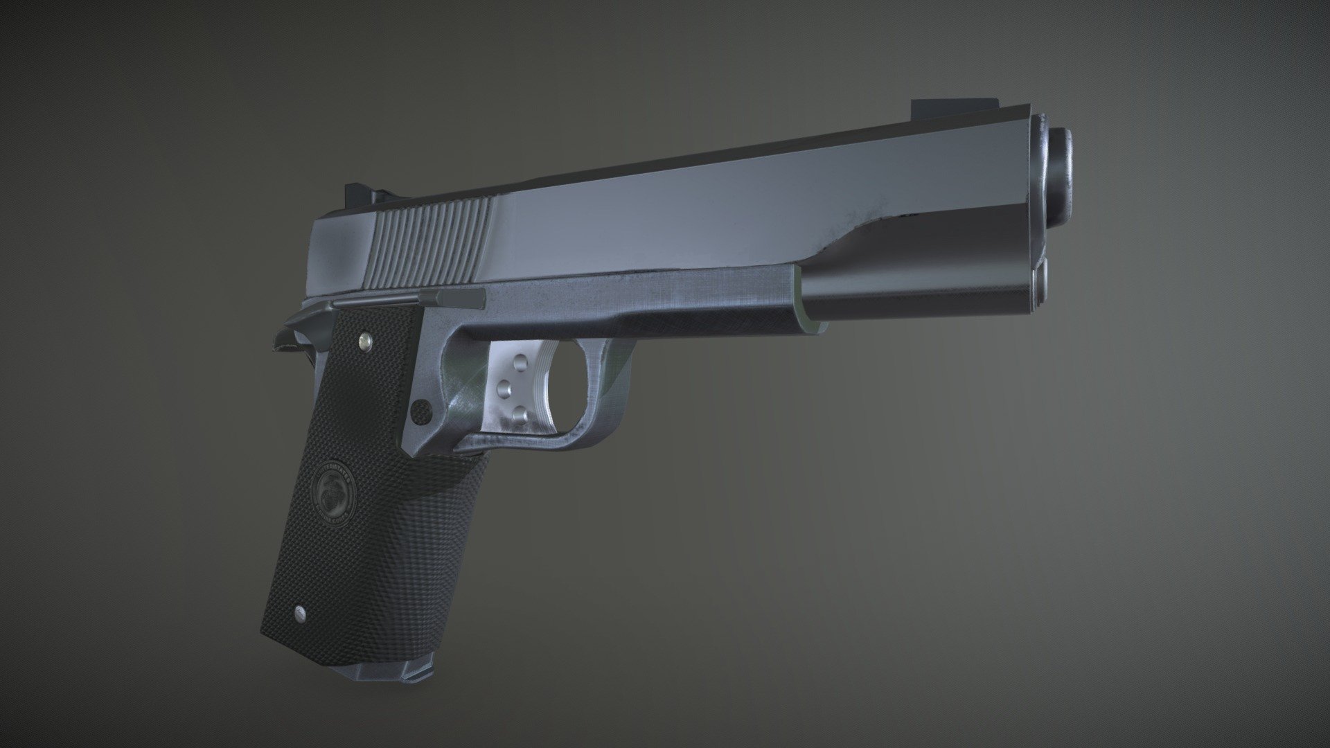 1911 Colt .45 - Download Free 3D model by JaredZumTobel [5ad1662 ...