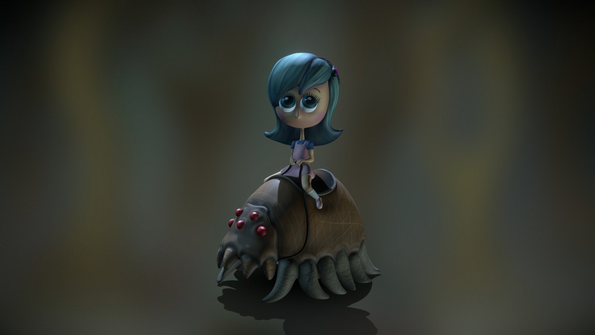 Joyride - Moonlit Leech Ride - 3D model by VitaliyBurovArt [5ad34cd ...