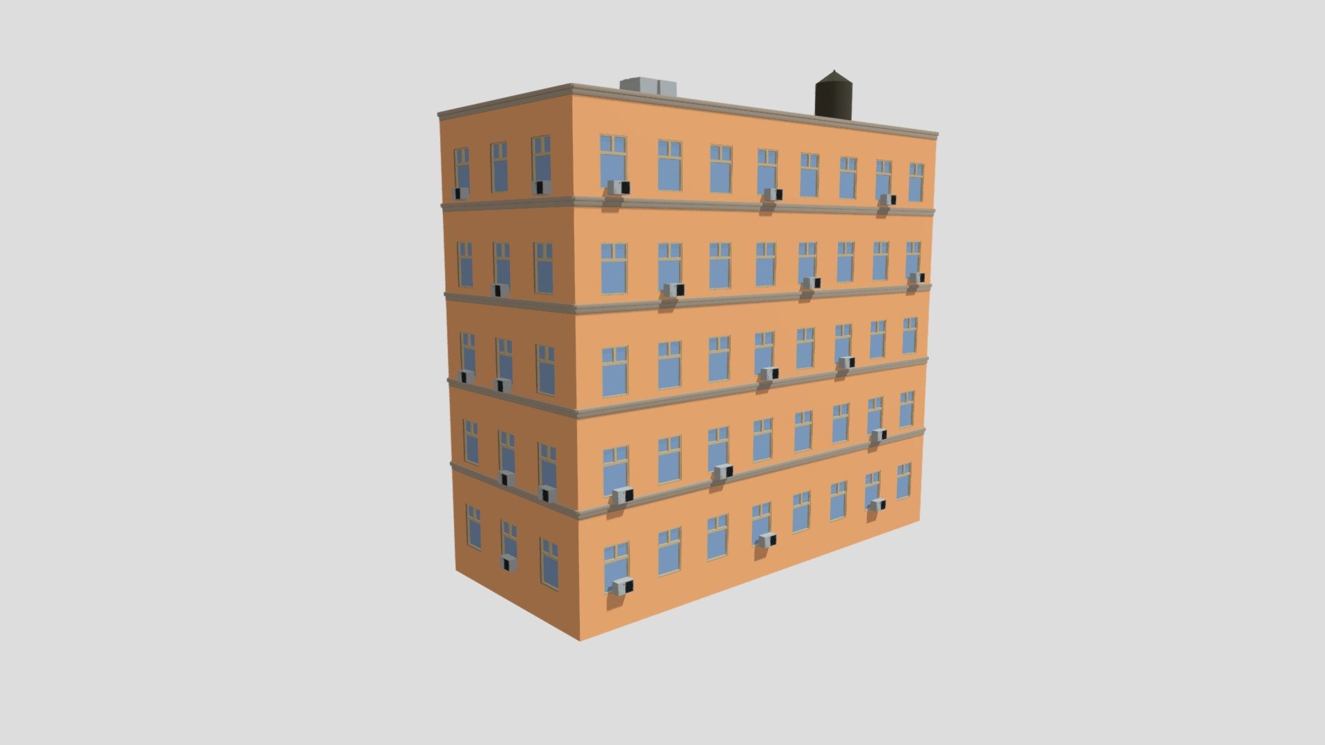 Low Poly Building - Download Free 3D model by ixumix.sds [5ad3bca ...