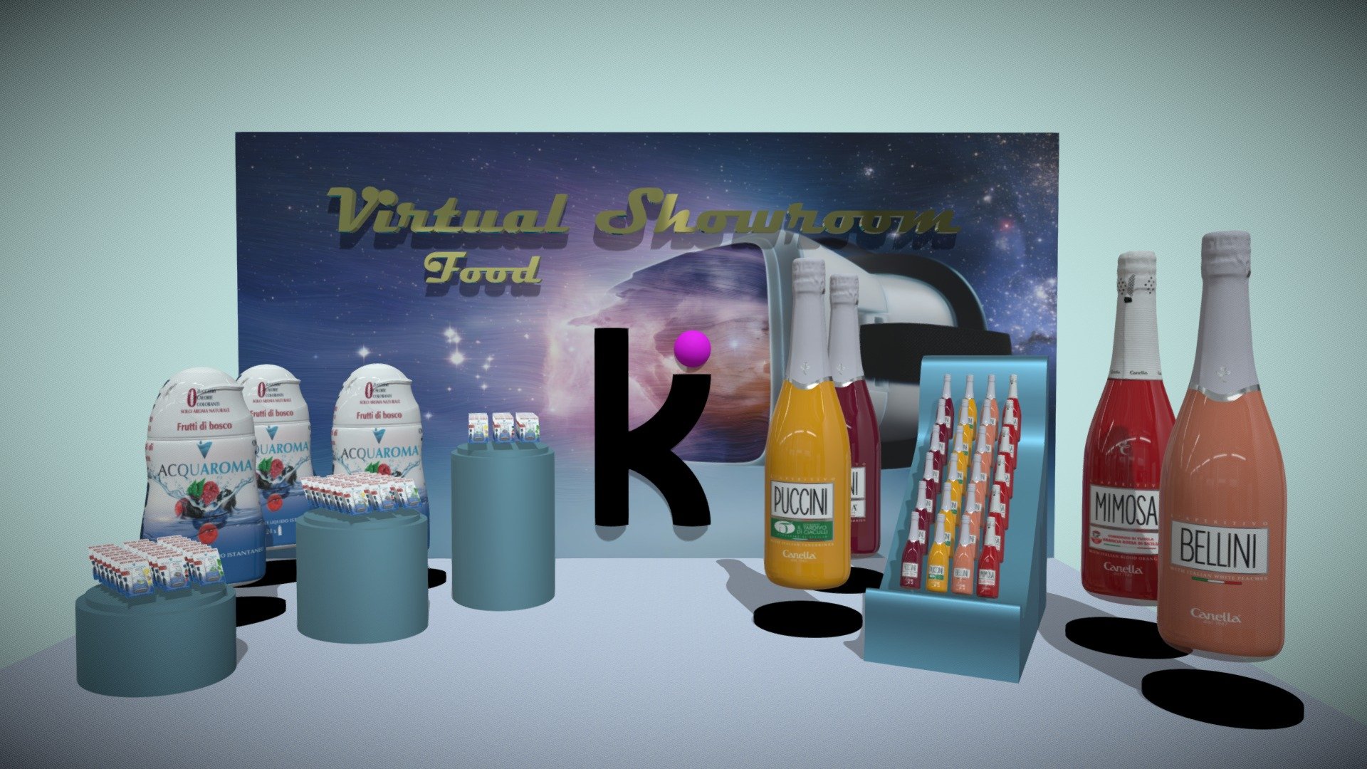 Virtual Showroom Food - 3D model by Kira Solutions (@KiraSolutions ...