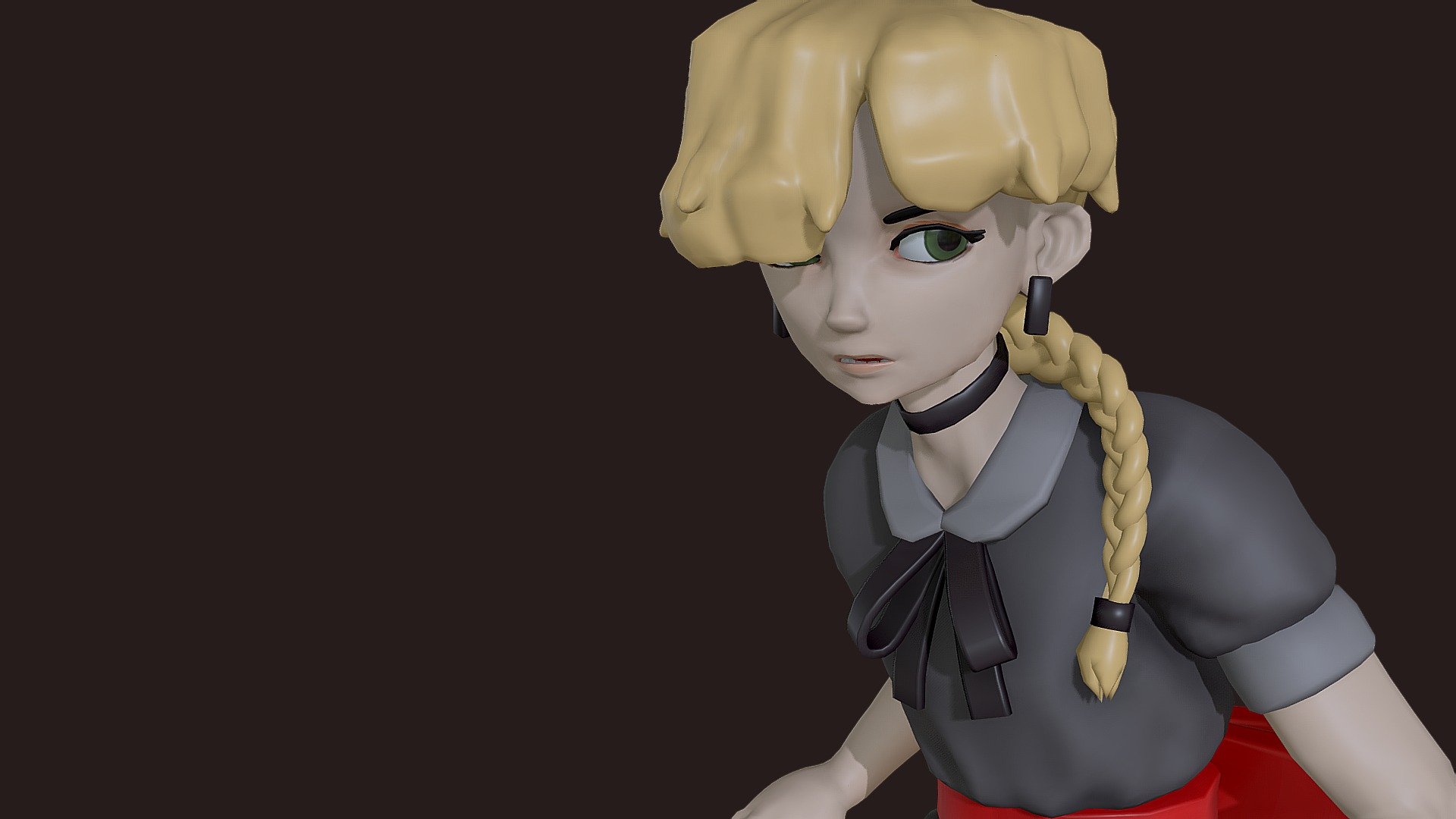 June - 3D model by zoging [5ad52bd] - Sketchfab