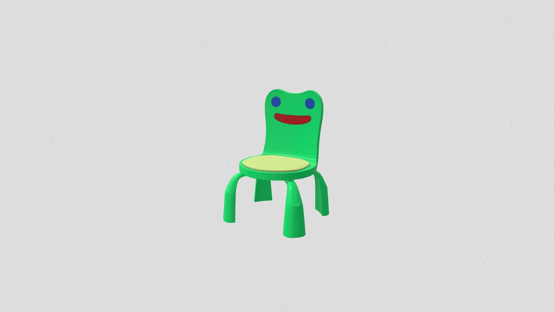 Froggy Chair - 3D model by cantab [5ad750d] - Sketchfab