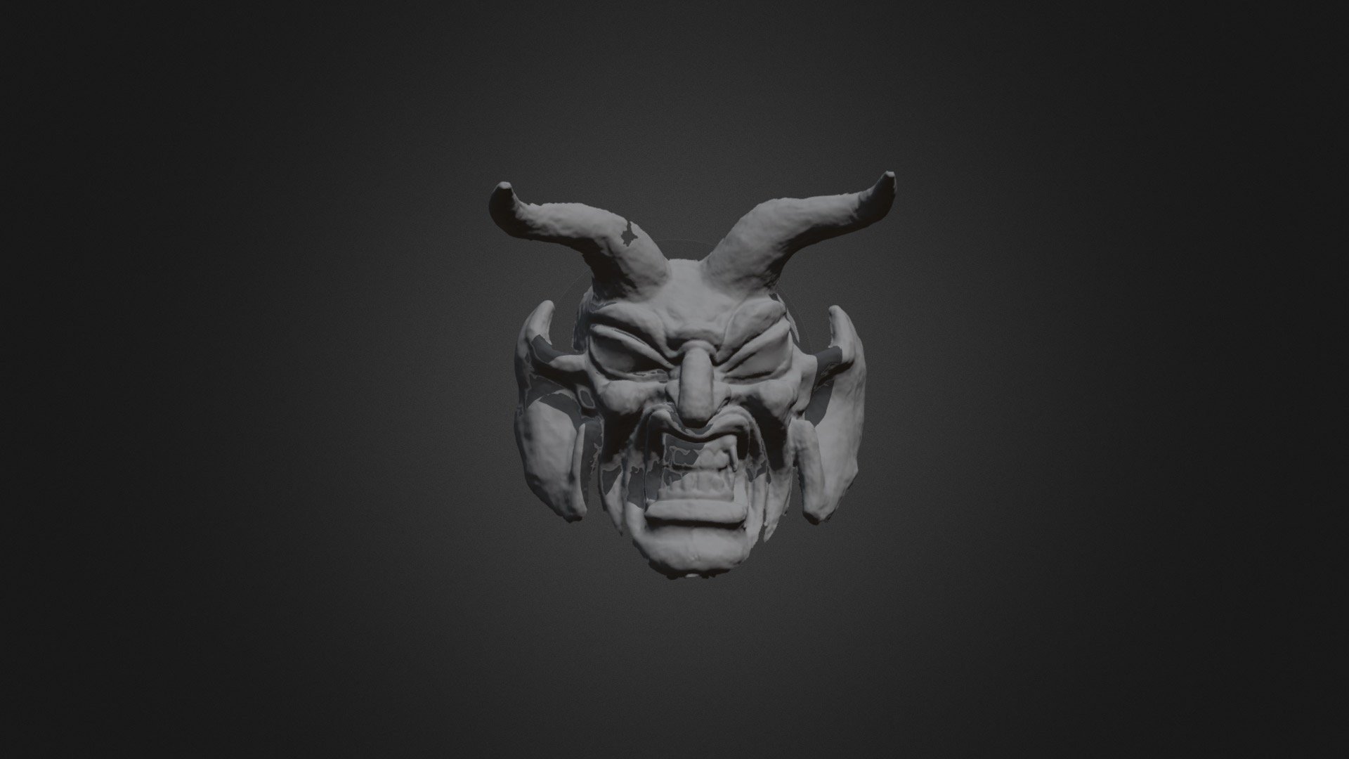 Devil Mask - 3D model by Christopher.Craig [5ad7560] - Sketchfab