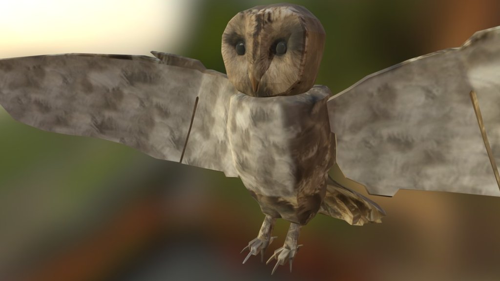Owl - 3D model by ∞²⁷ Design Studio (@infinity27) [5ad7866] - Sketchfab