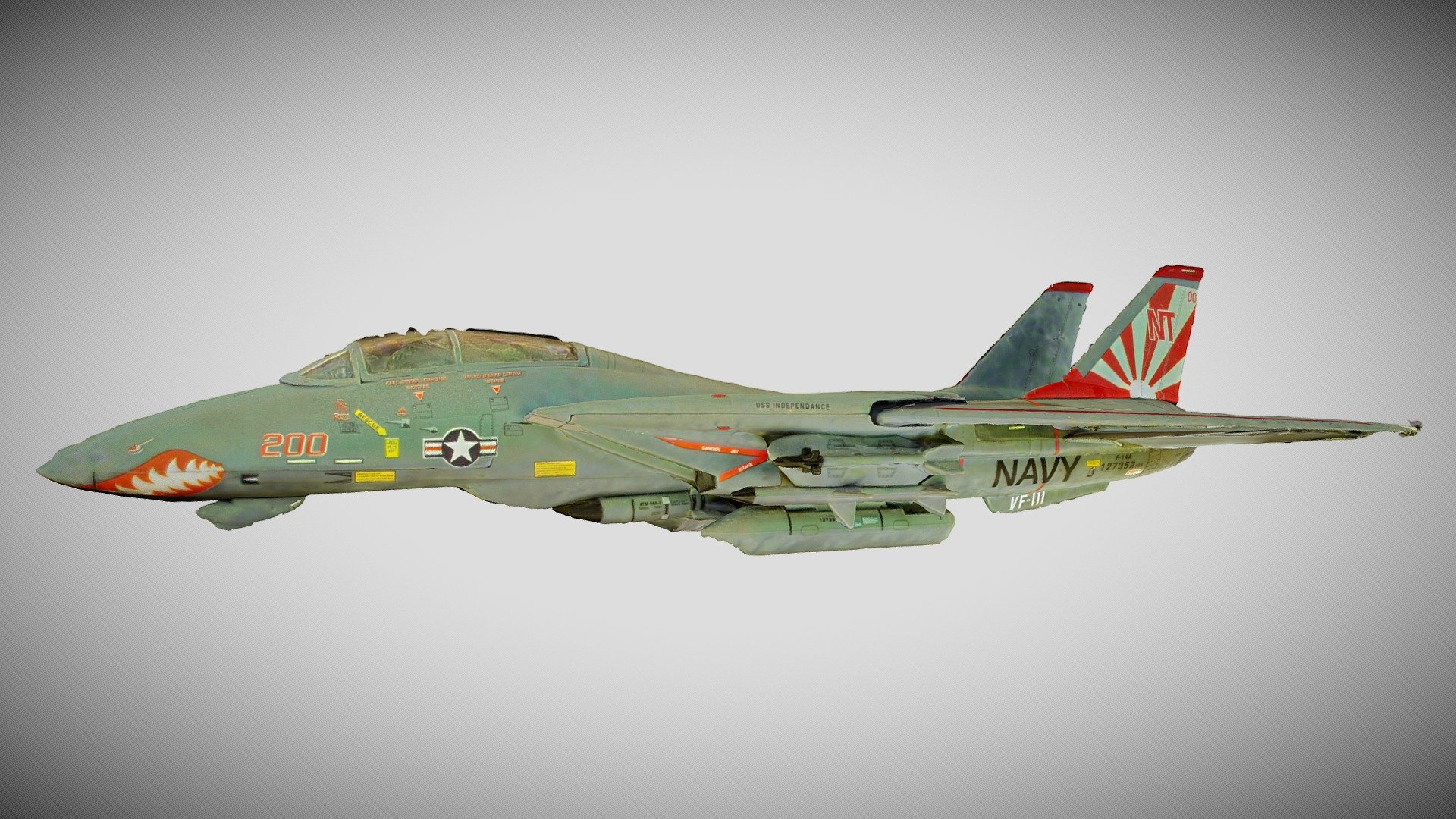 F-14 Tomcat - Buy Royalty Free 3D model by johnnokomis [5ad80bd ...