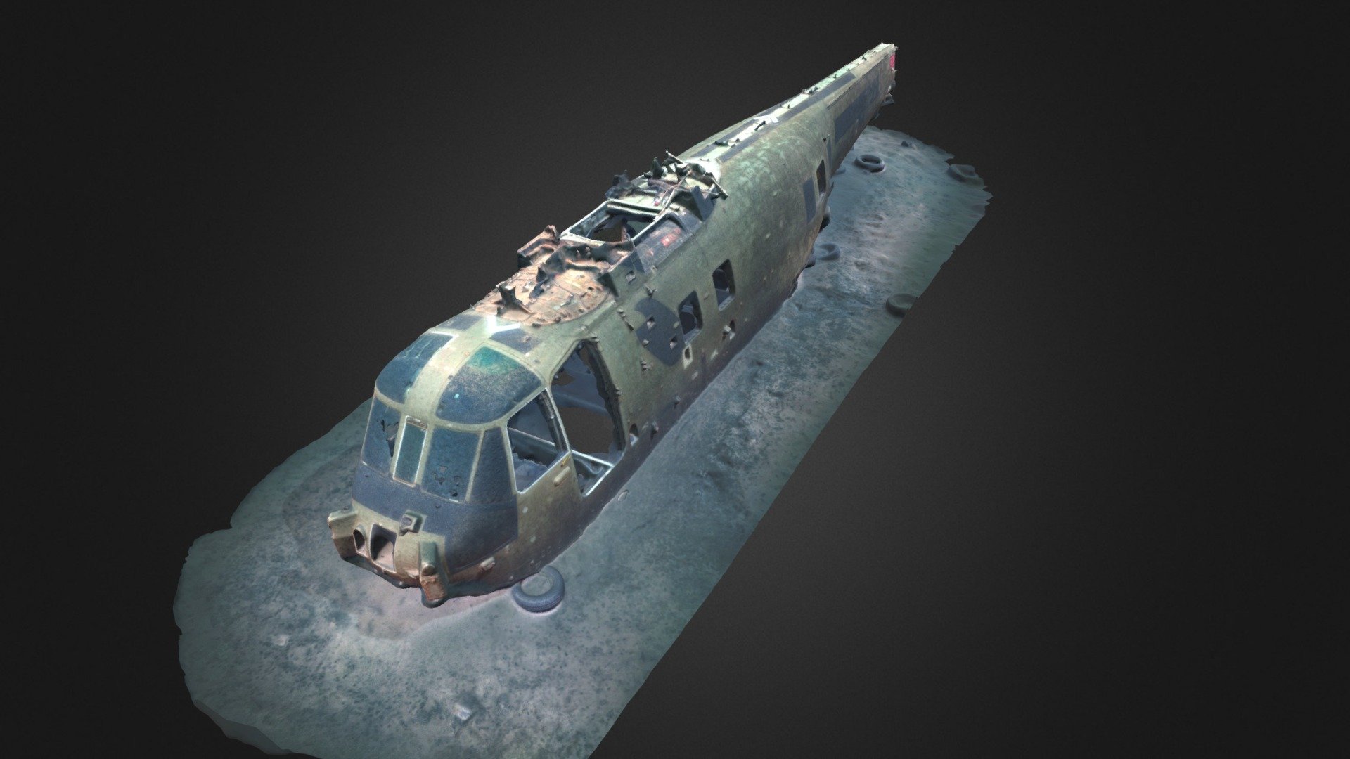 Vobster Sea King - Refined - 3D model by Deep3D (@simonbrown) [5ad8432 ...