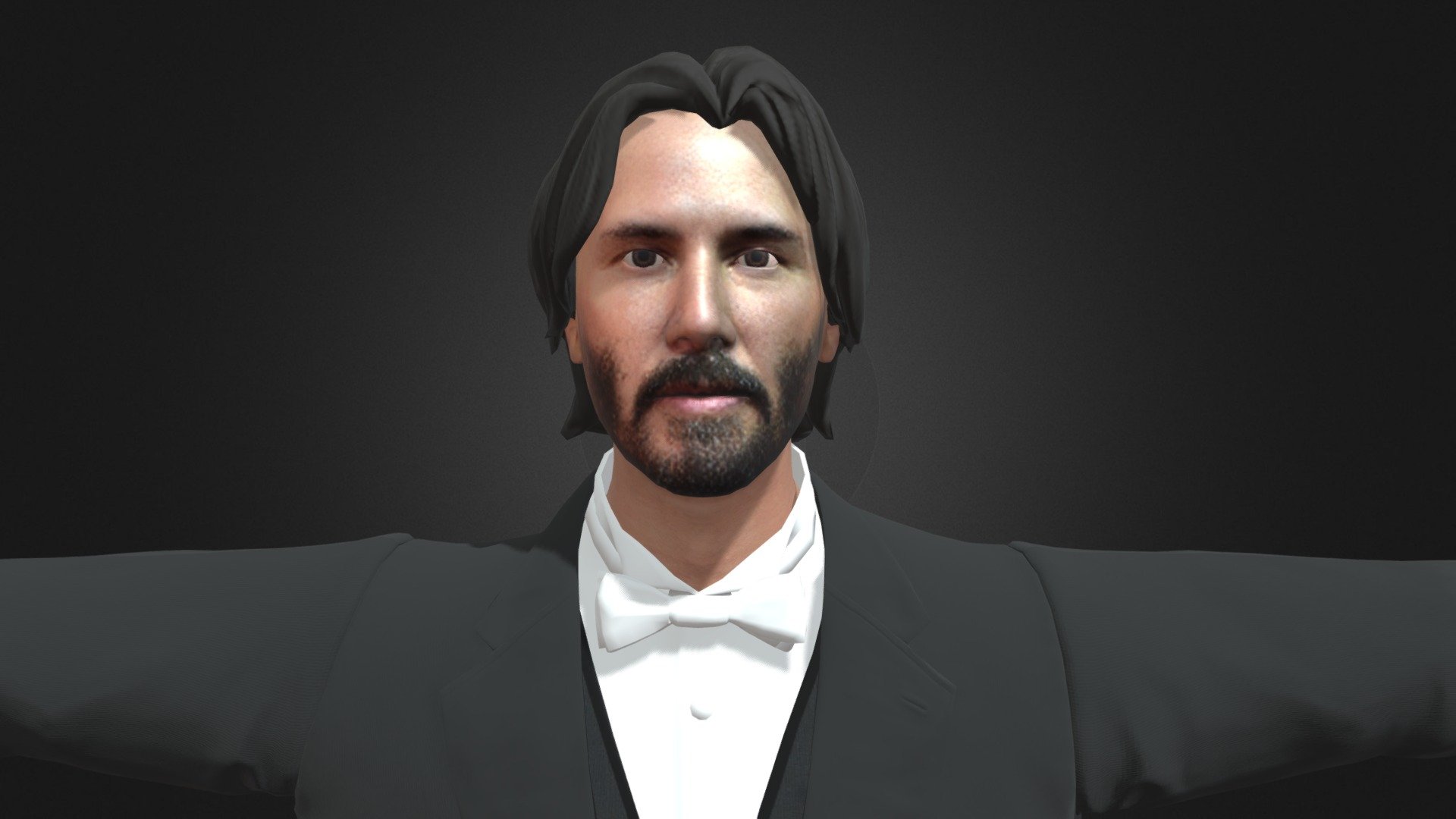 Keanu Reeves- John wick 3D character - 3D model by Taj Studio ...