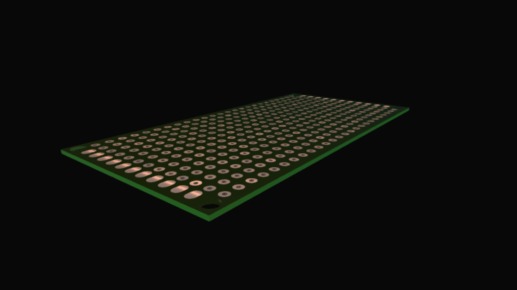 Protoboard - Prototype Circuit Board - 3D model by TrentPierce [5ad9cf2 ...