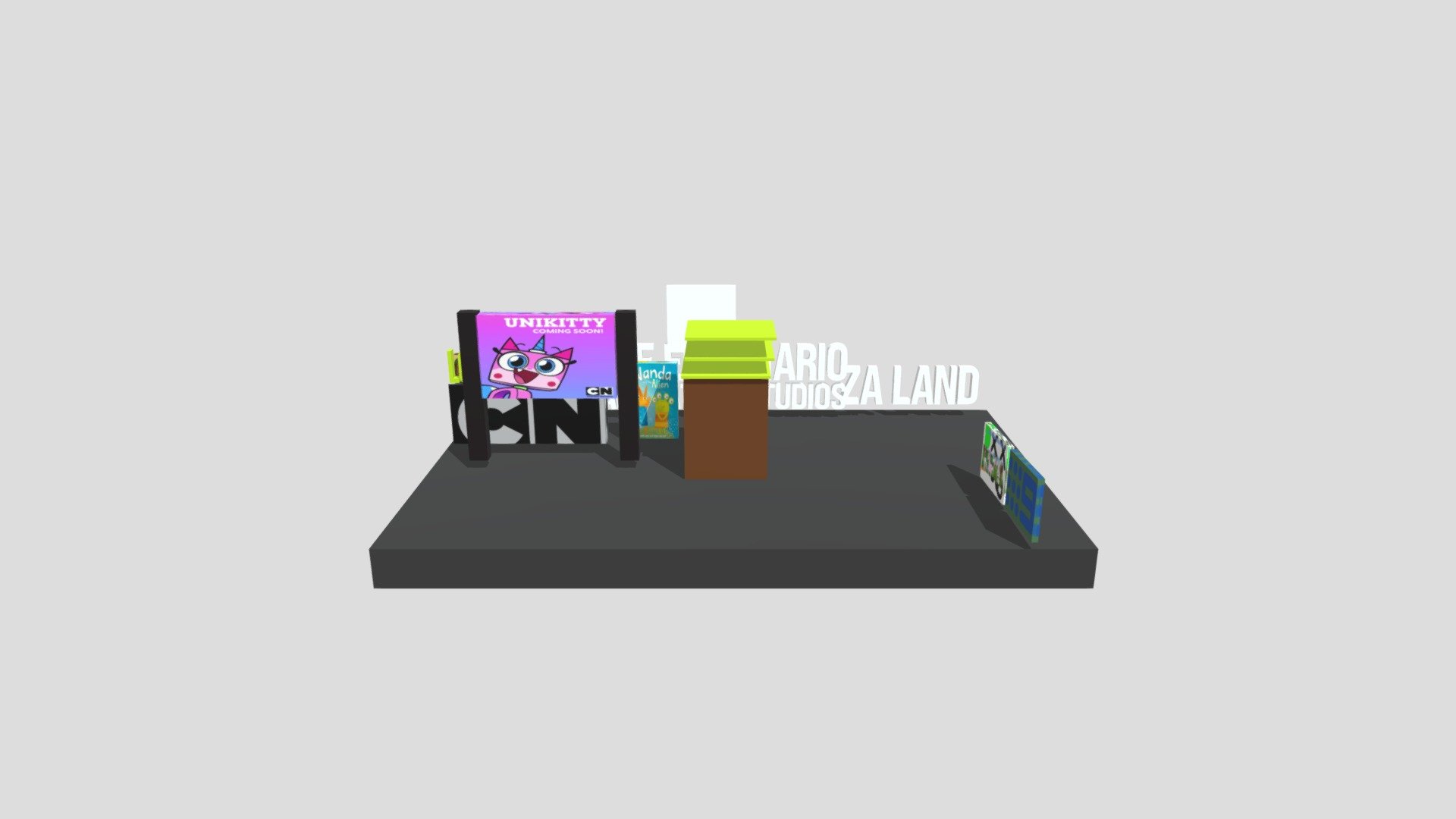 20th Unikitty Puppycorn Logo 2023 - 3D model by MiramaxFlimsFan2023 ...