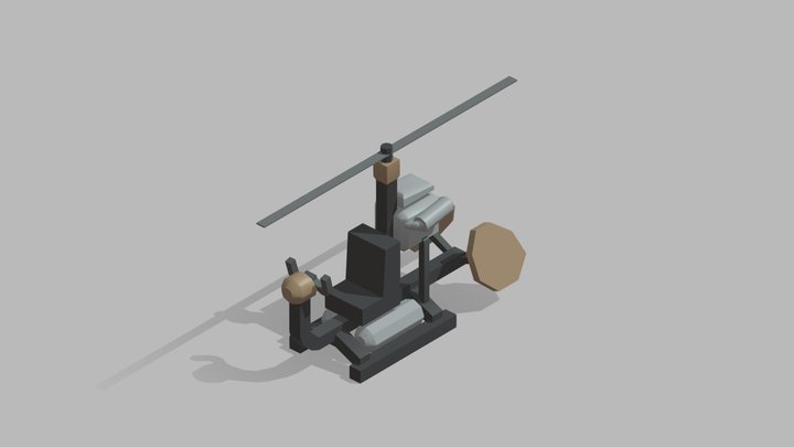 Gyrocopter 3D models - Sketchfab