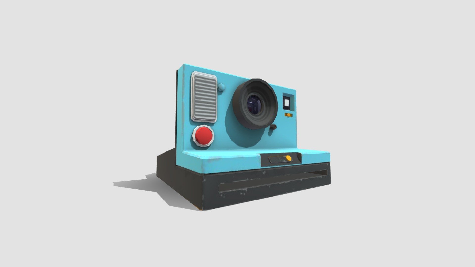 Stylized Polaroid Camera - Buy Royalty Free 3D model by pipio [5adbffa ...