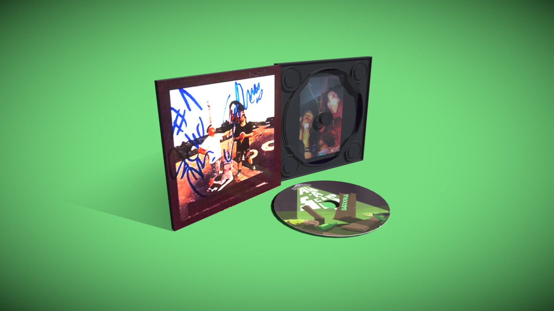 Album Bazooka "A 4-a Scândură" - Download Free 3D model by S.Design101 ...