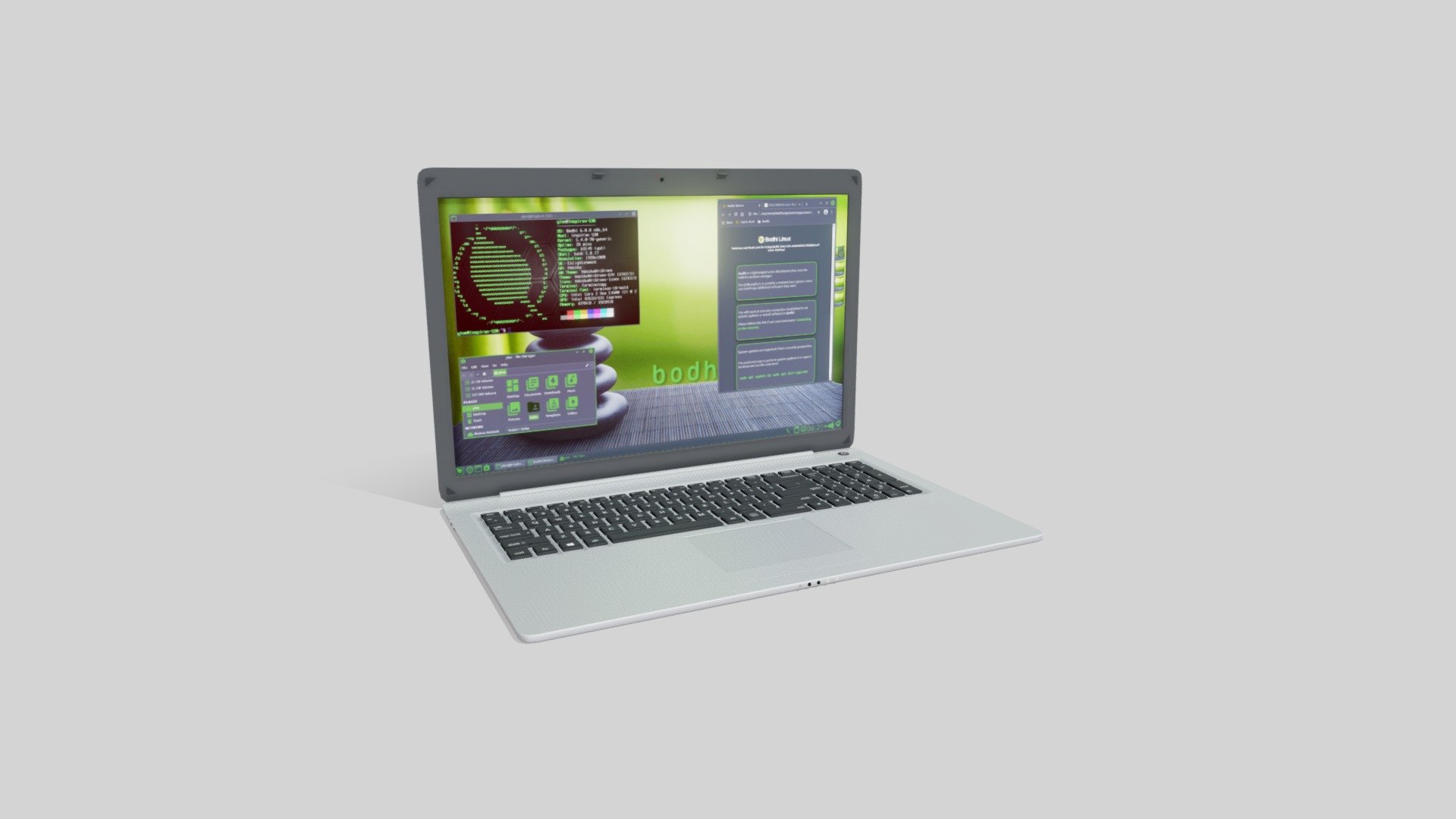 Laptop - 3D model by Rukas (@rukas-skirkevicius) [5adddd1] - Sketchfab