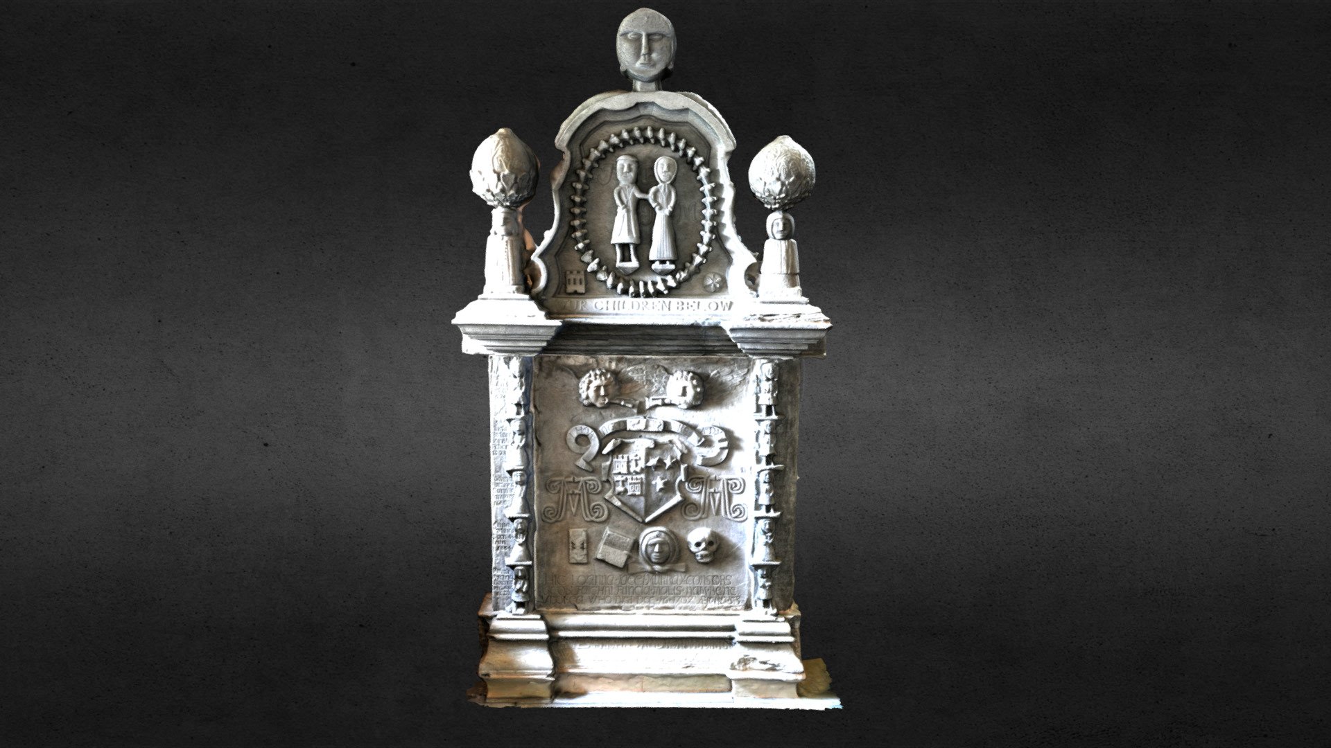 Faichney Memorial in Innerpeffray Chapel - Download Free 3D model by ...