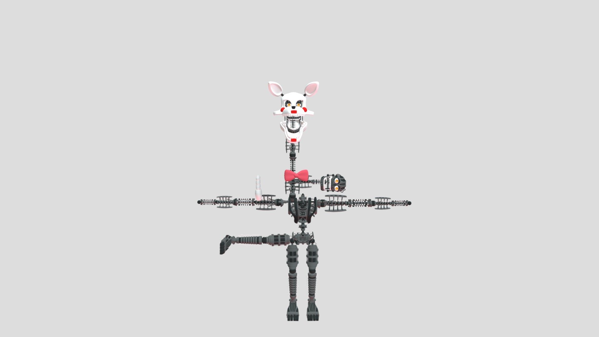 Unnightmare Mangle - Download Free 3D model by dwall8611 [5ae1abe ...