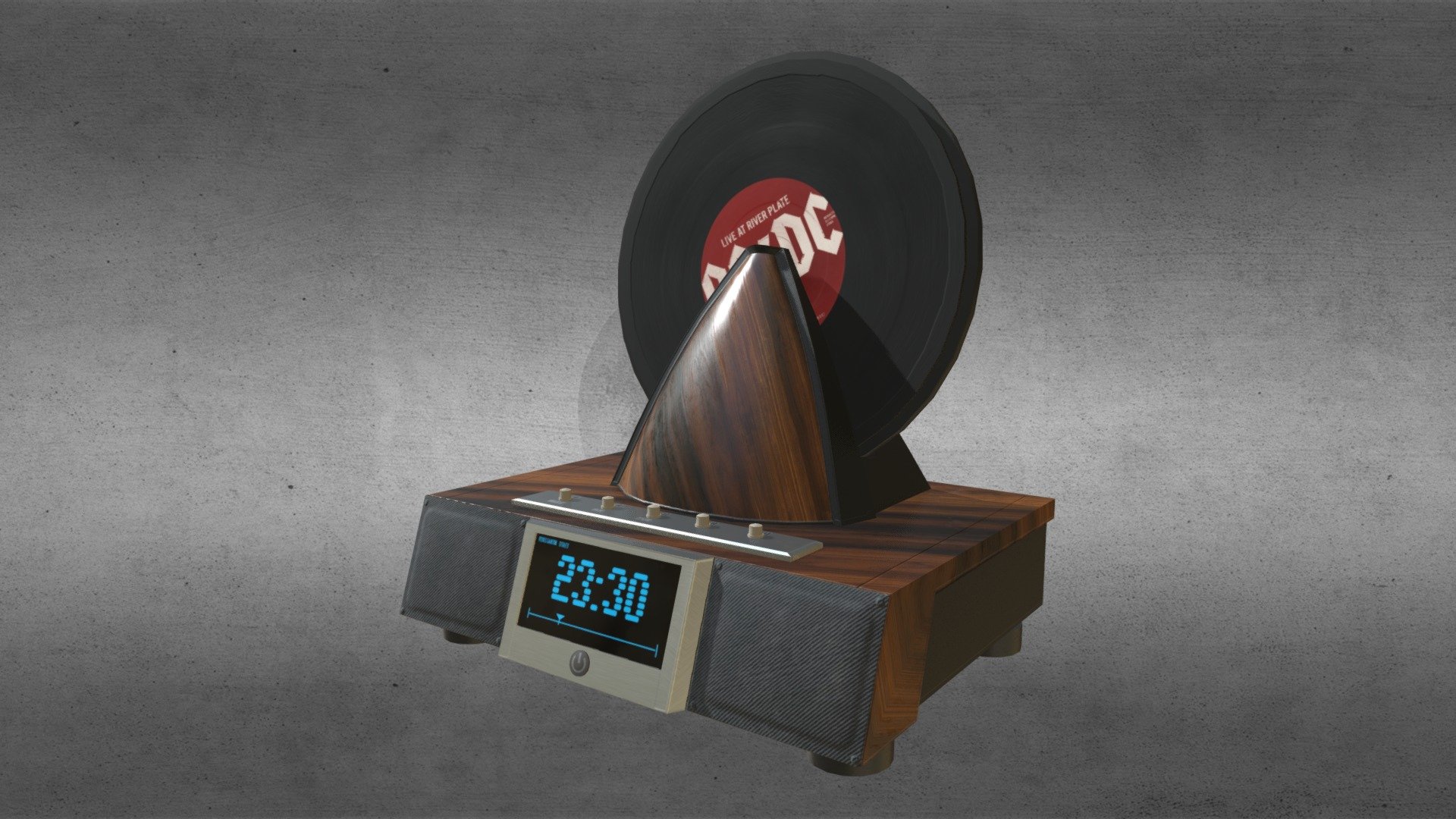 Daily - Turntable - 3D model by Konstantin Titaev (@KonstantinTitaev ...