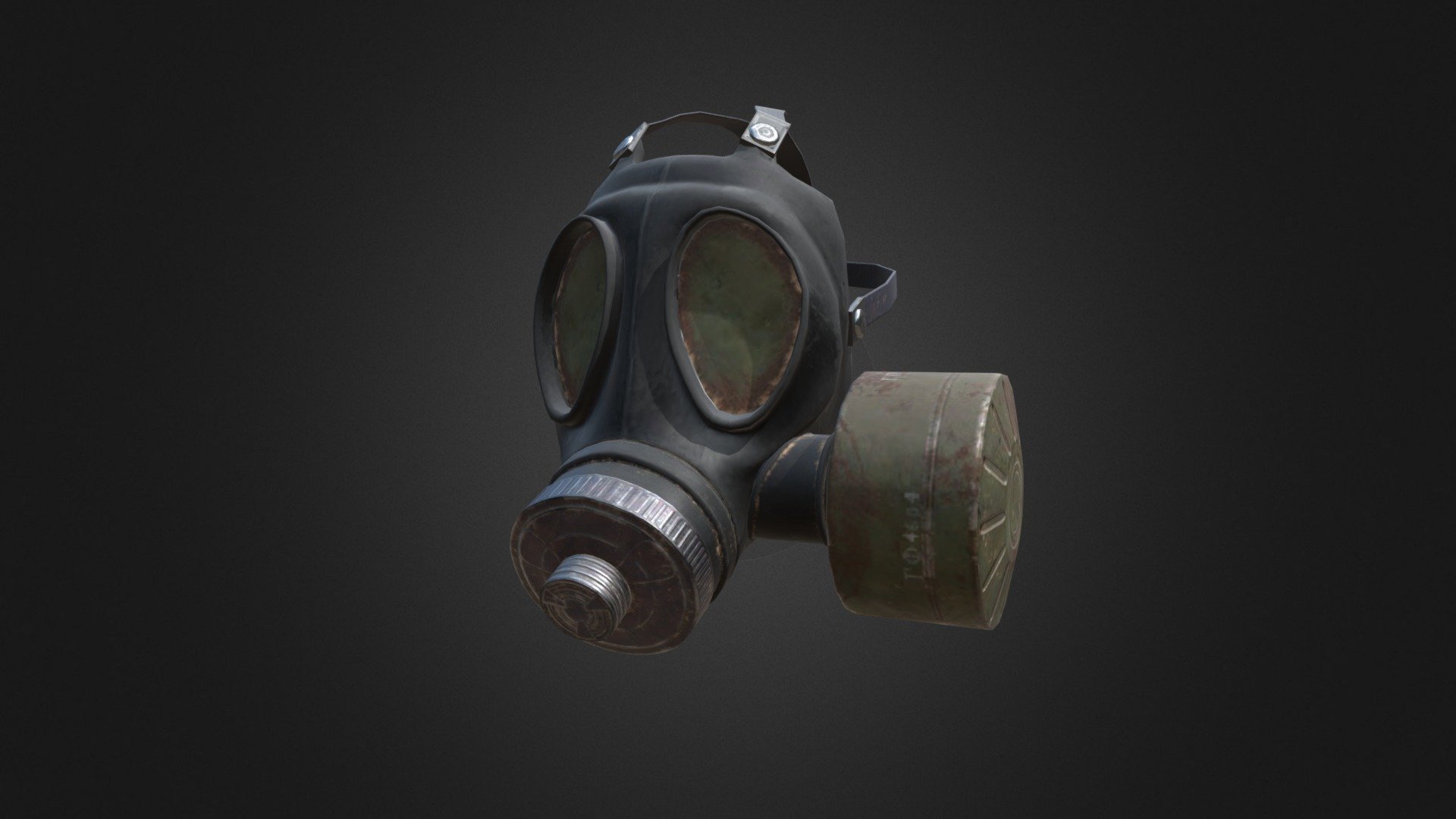 Gas Mask (Full) | PUBG - 3D model by pubgitems.info (@pubgitems.pro ...