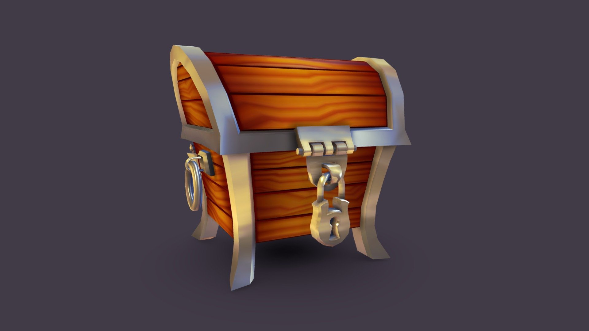 Stylized Treasure Chest - 3D model by mochamas [5ae3d44] - Sketchfab