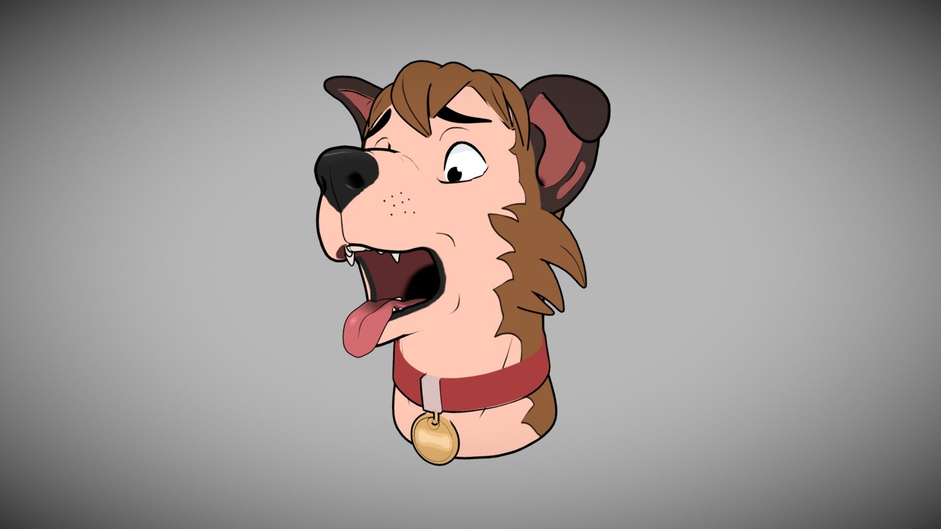 Dog Head Transformation - 3D model by 8Bit_Familiar [5ae4fbf] - Sketchfab