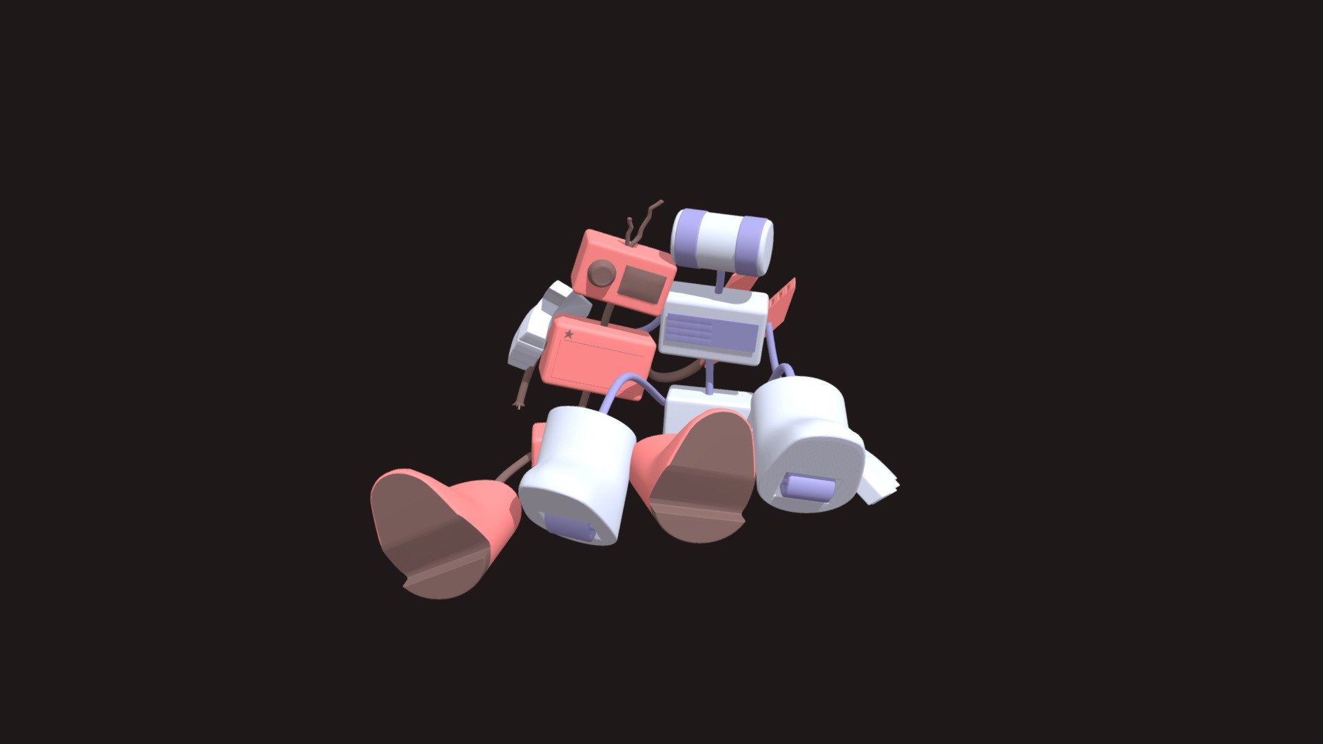 Olli And Chek - 3D model by angelhardy [5ae5f72] - Sketchfab