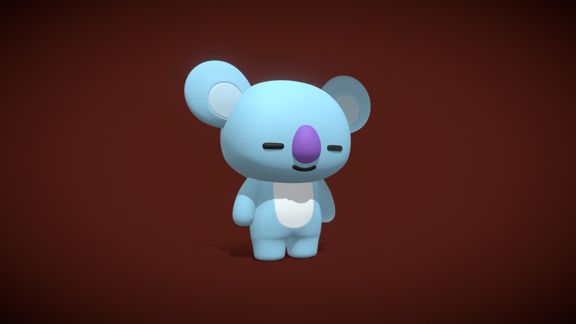 koya bt21 - Buy Royalty Free 3D model by wasapomarzanar [5ae60f7 ...