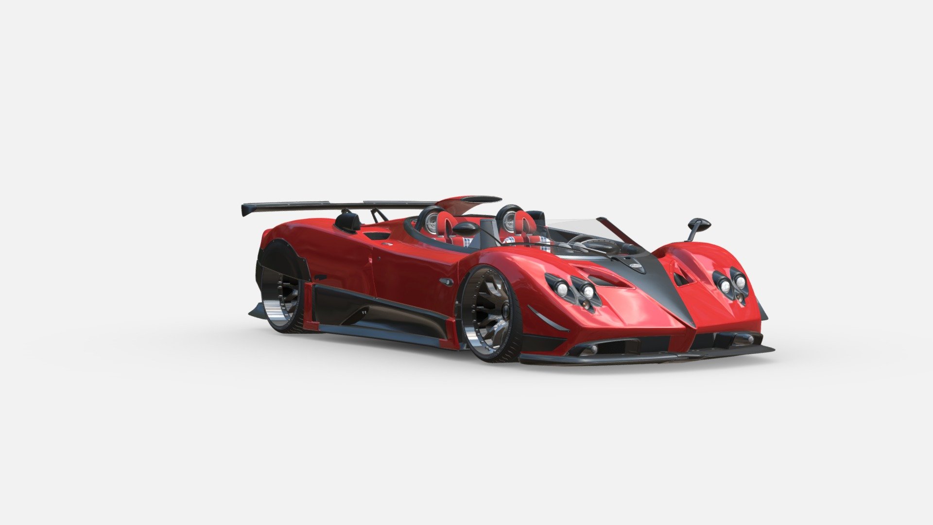 Model 3D Pagani Zonda 1 - Buy Royalty Free 3D model by zizian [5ae69d0 ...