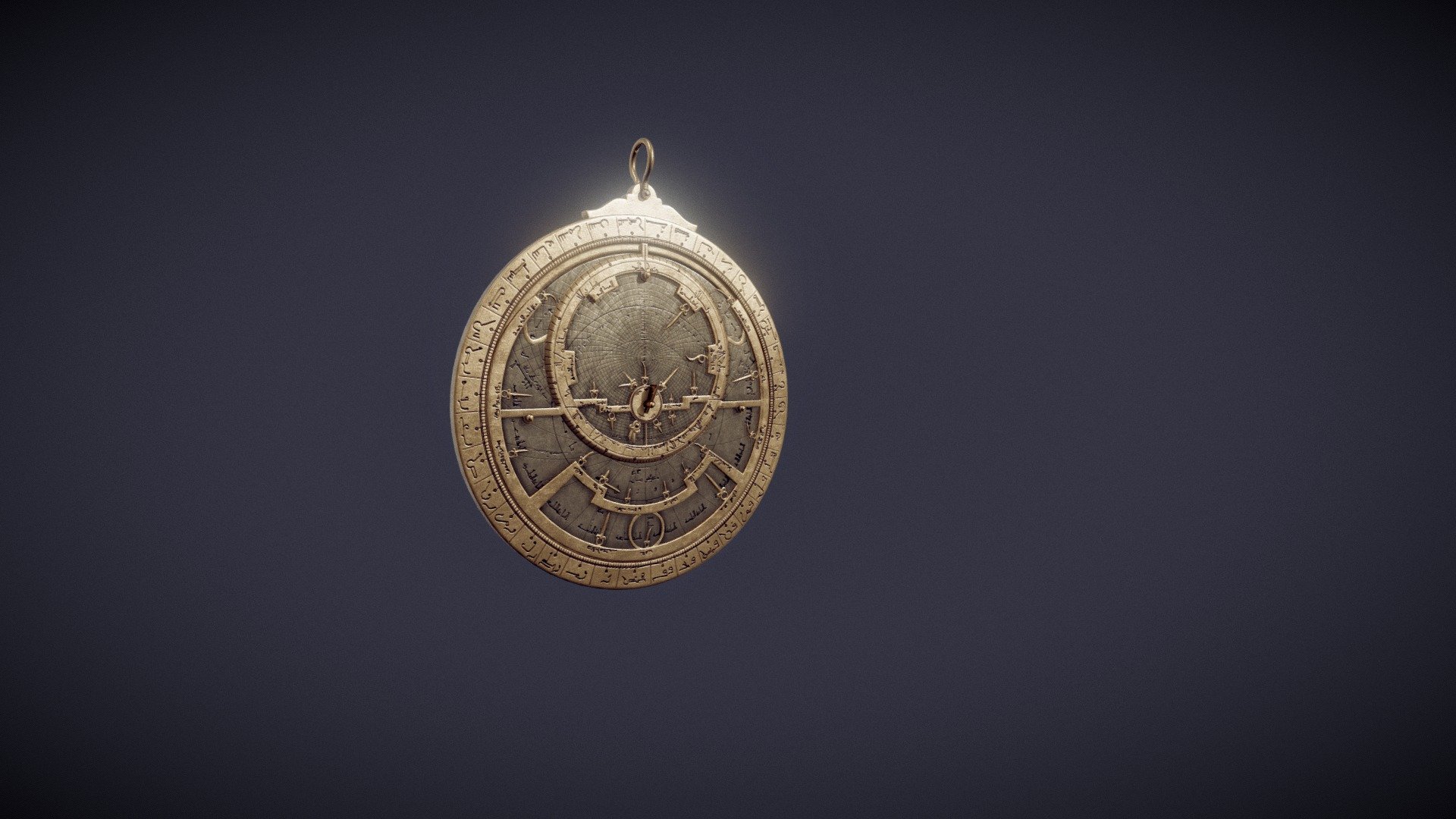 Astrolabe - 3D model by Levent Bozkurt (@LeventBozkurt) [5ae6e70 ...