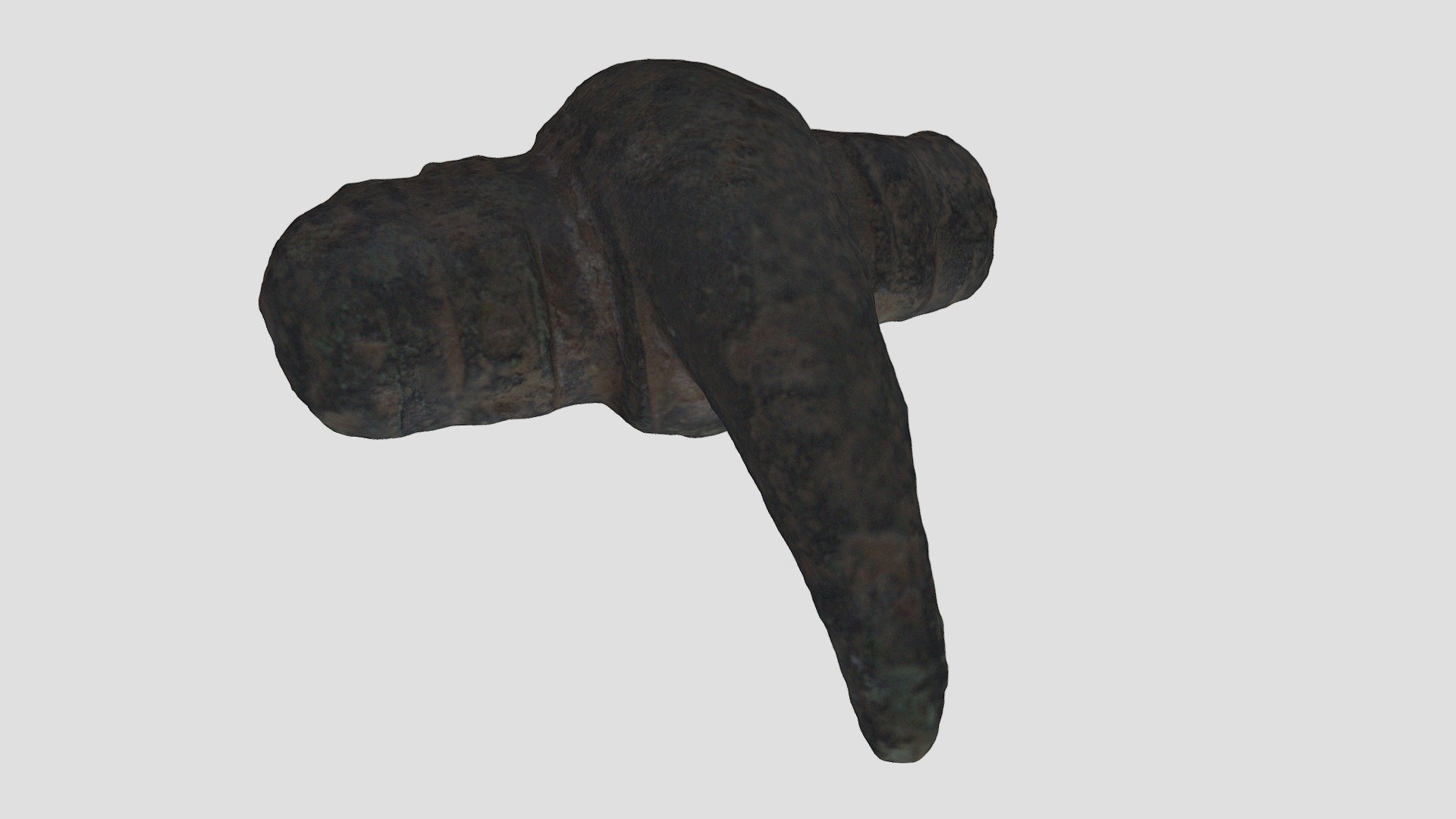 Roman 1st Century Dolphin Style Brooch - Download Free 3D model by ...
