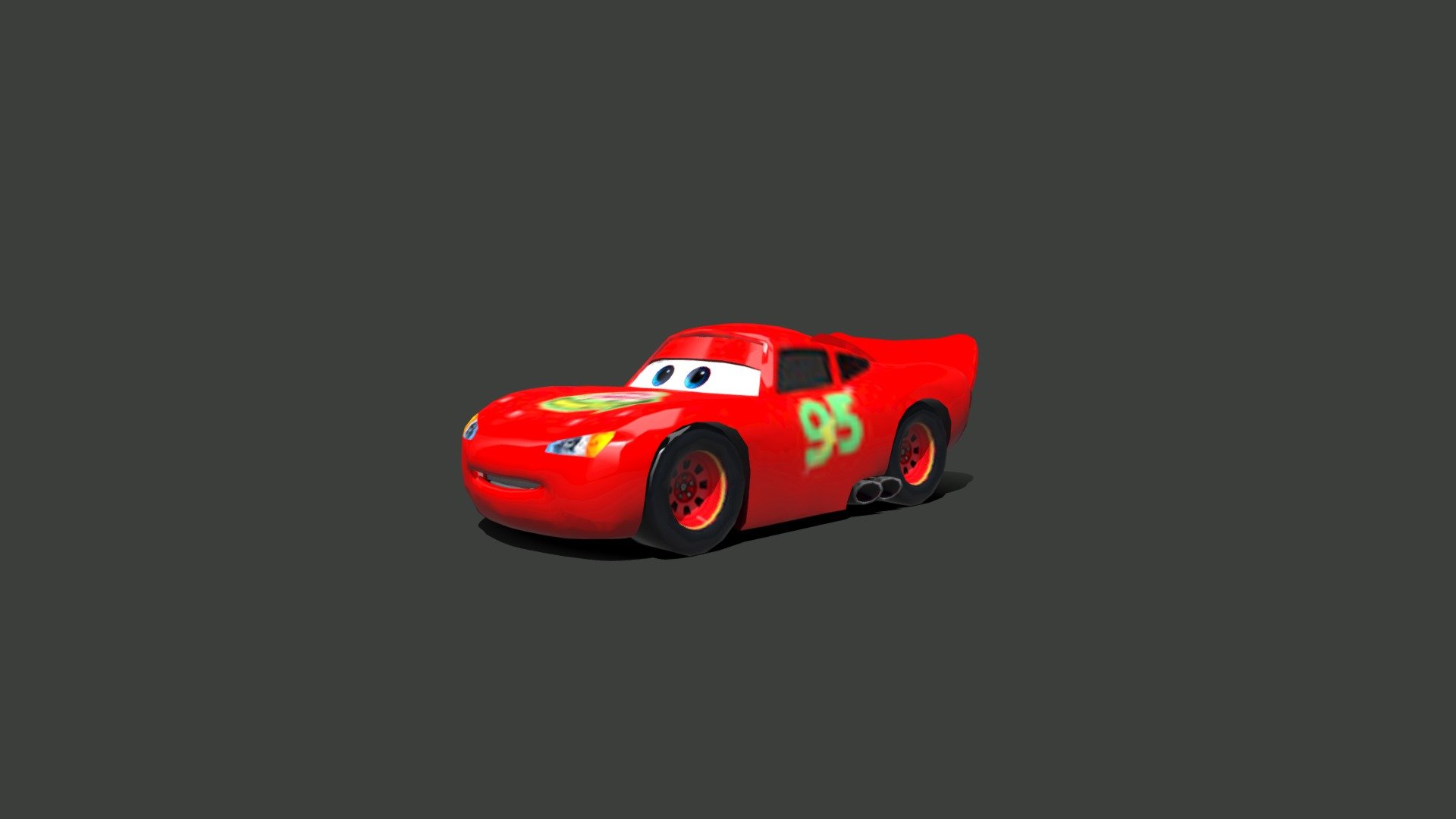 Cars Fast As Lightning -smell swell mcqueen - Download Free 3D model by ...