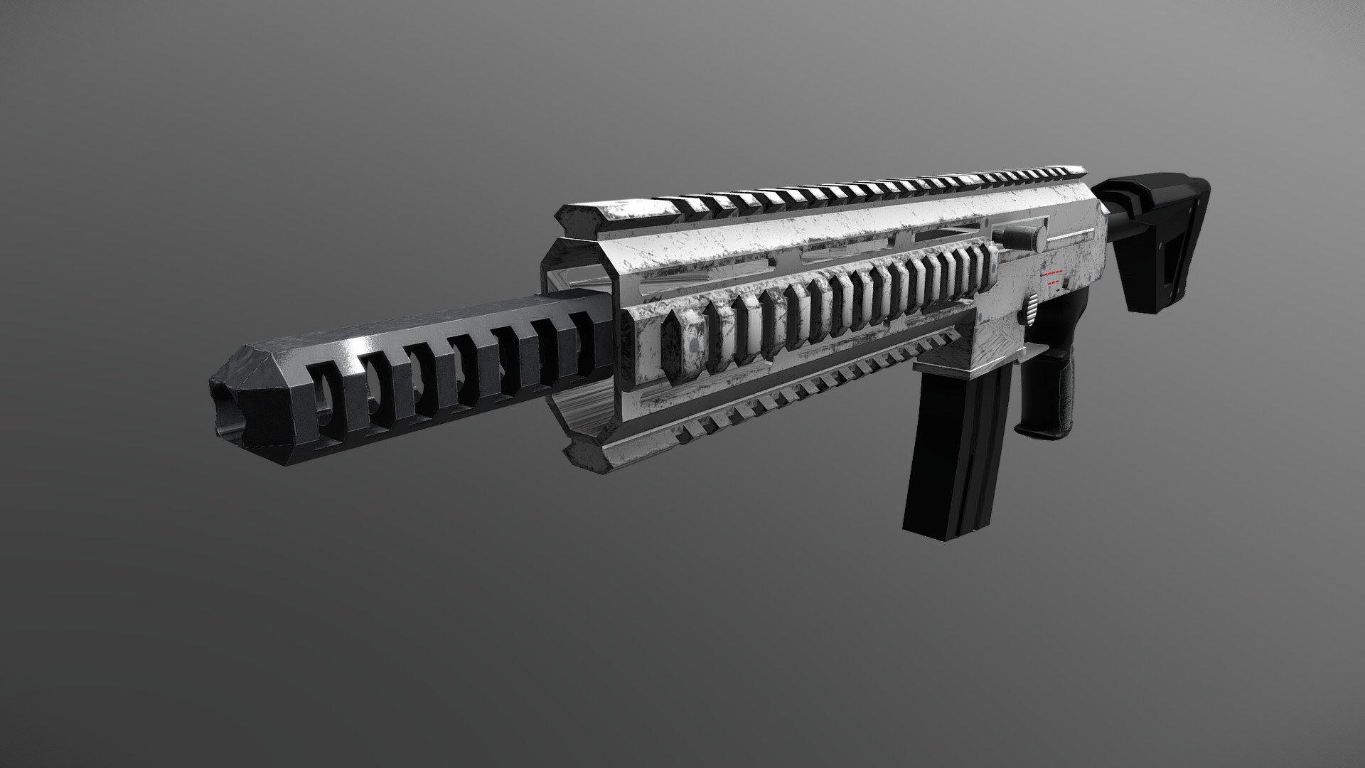 T-21 assault rifle (ORIGINAL) - Download Free 3D model by panda2012 ...