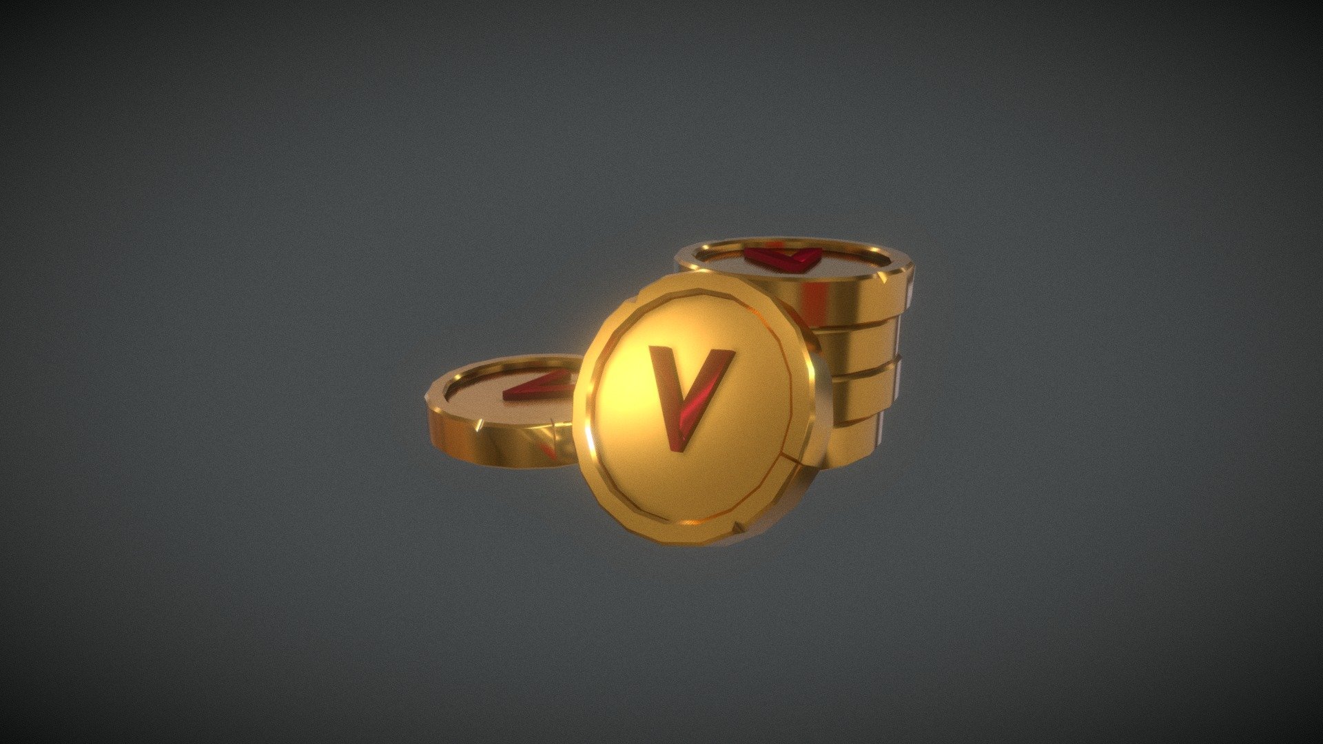 Coin_VAICI - 3D model by MakarovGreenBird (@ericpiresfernandes ...