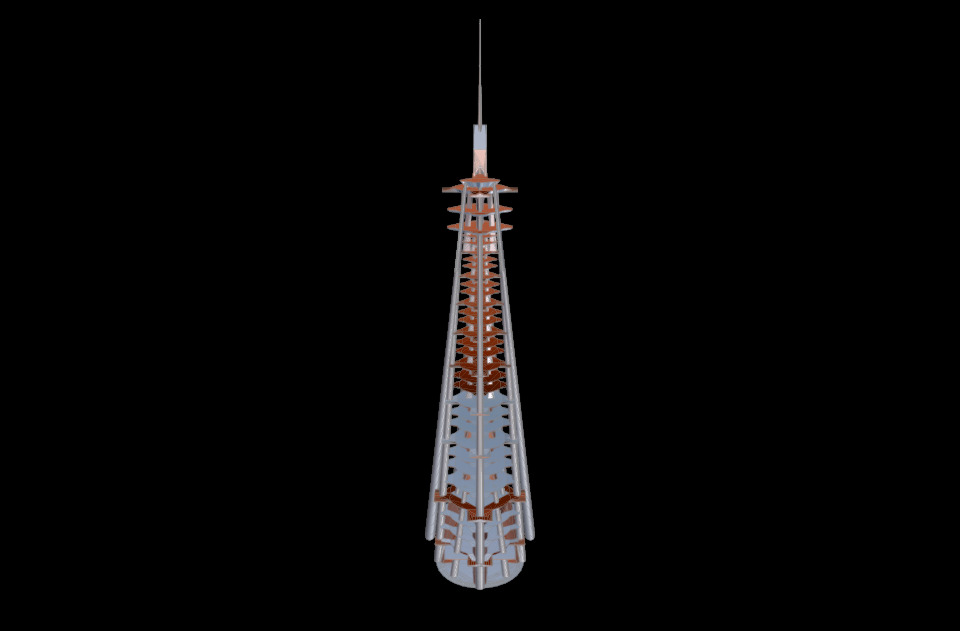 Burj Al Arsh - 3D model by Salmaan (@snoorgat) [5aec951] - Sketchfab