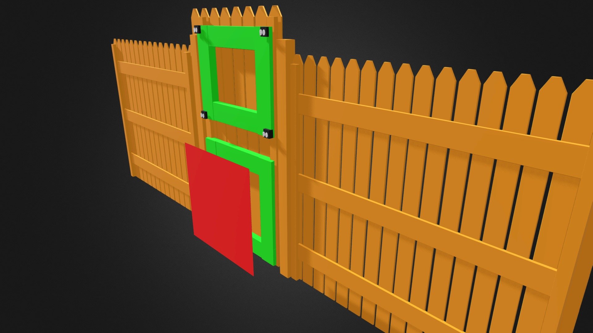 Square on Gate - 3D model by capturegroup [5aeda76] - Sketchfab