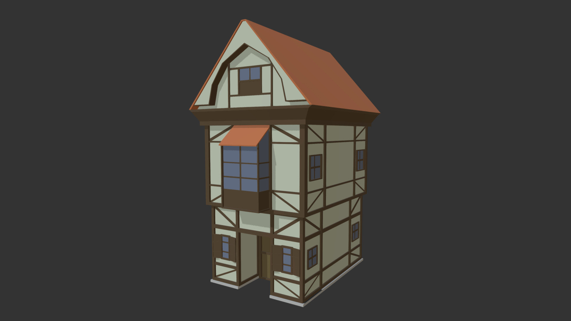 Medieval building [001] - Download Free 3D model by Hanesto [5aee960 ...
