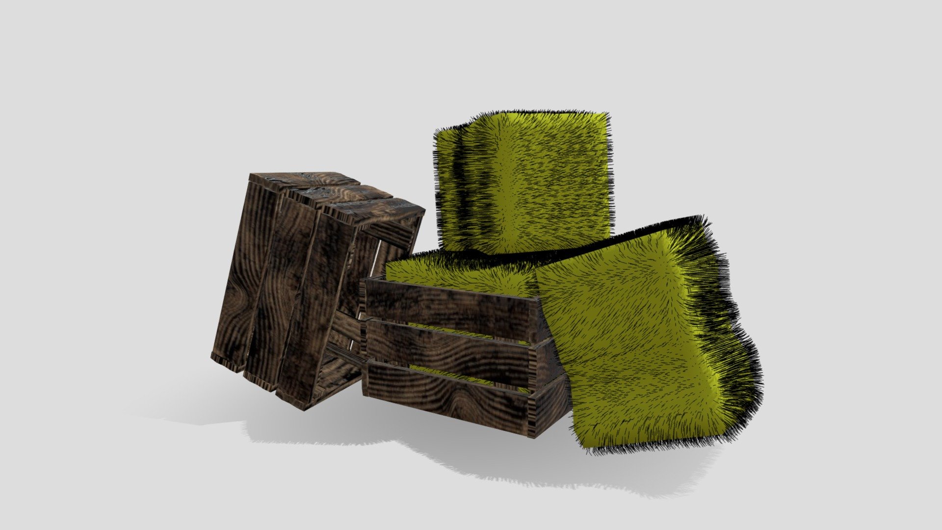 Hay box - 3D model by mestnyanarxist [5aef22f] - Sketchfab