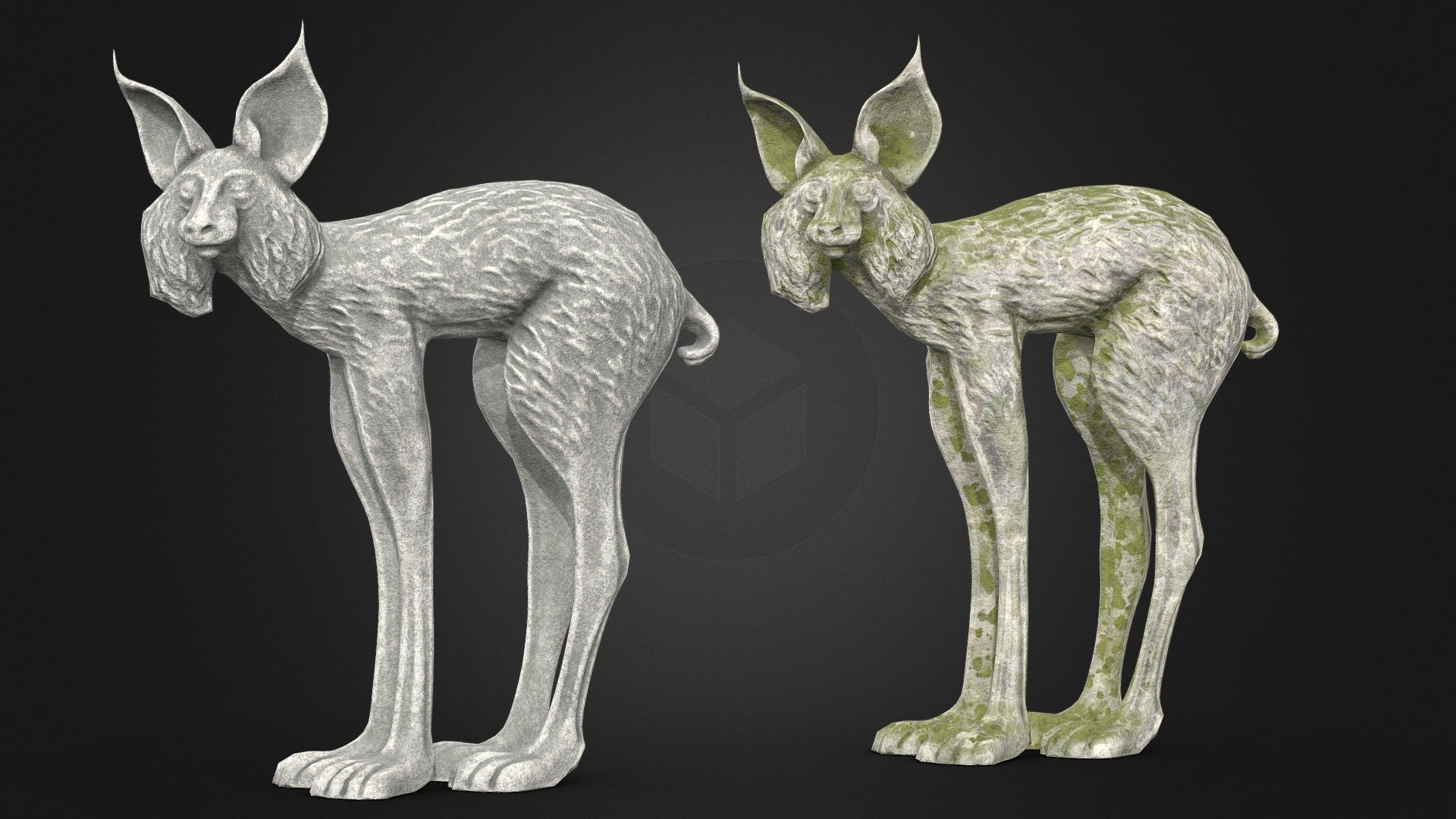 Lynx stone statues - Download Free 3D model by Eleanie [5aef55f ...