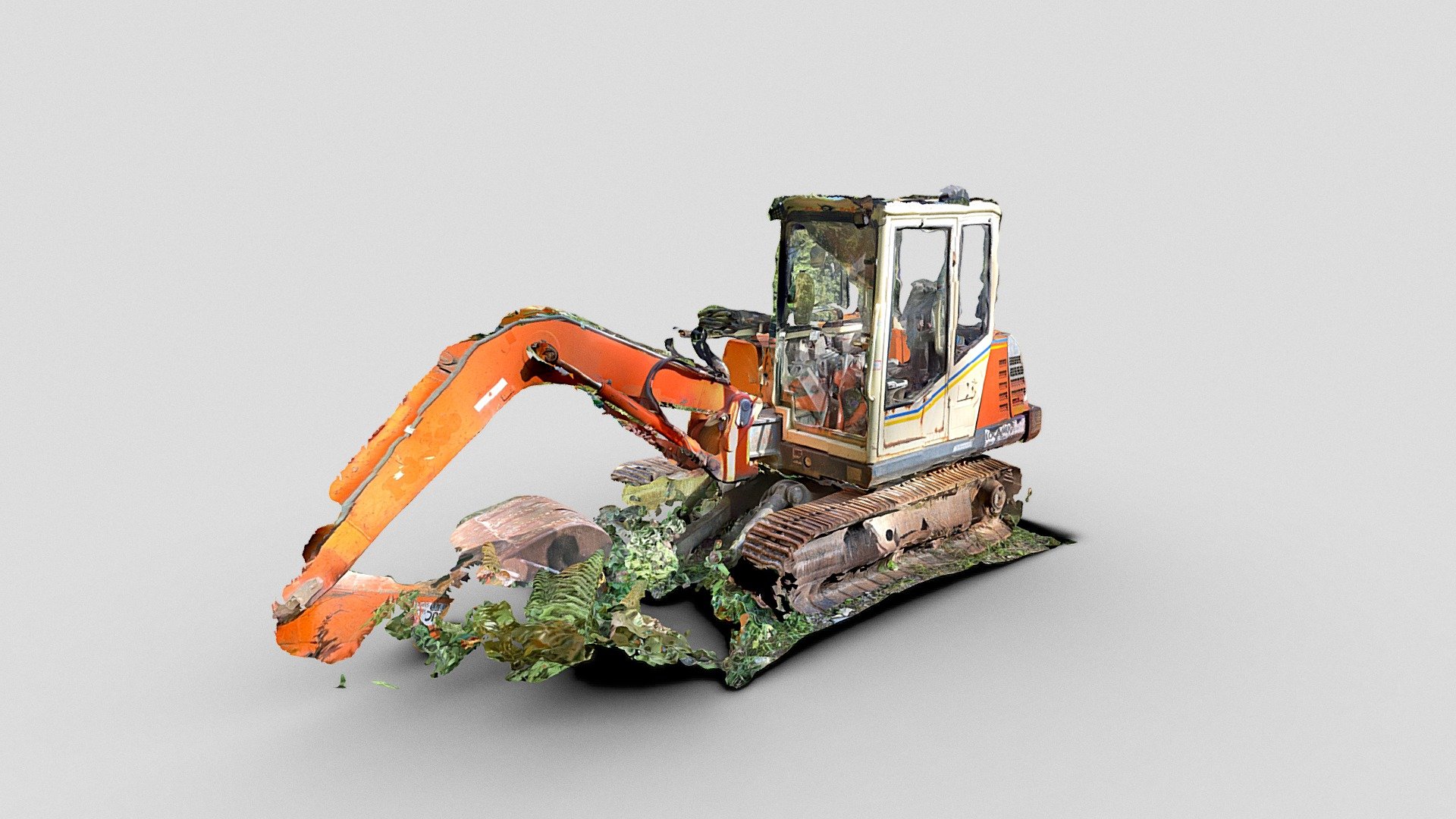 Day 237: Excavator - Download Free 3D model by alban [5af04e1] - Sketchfab