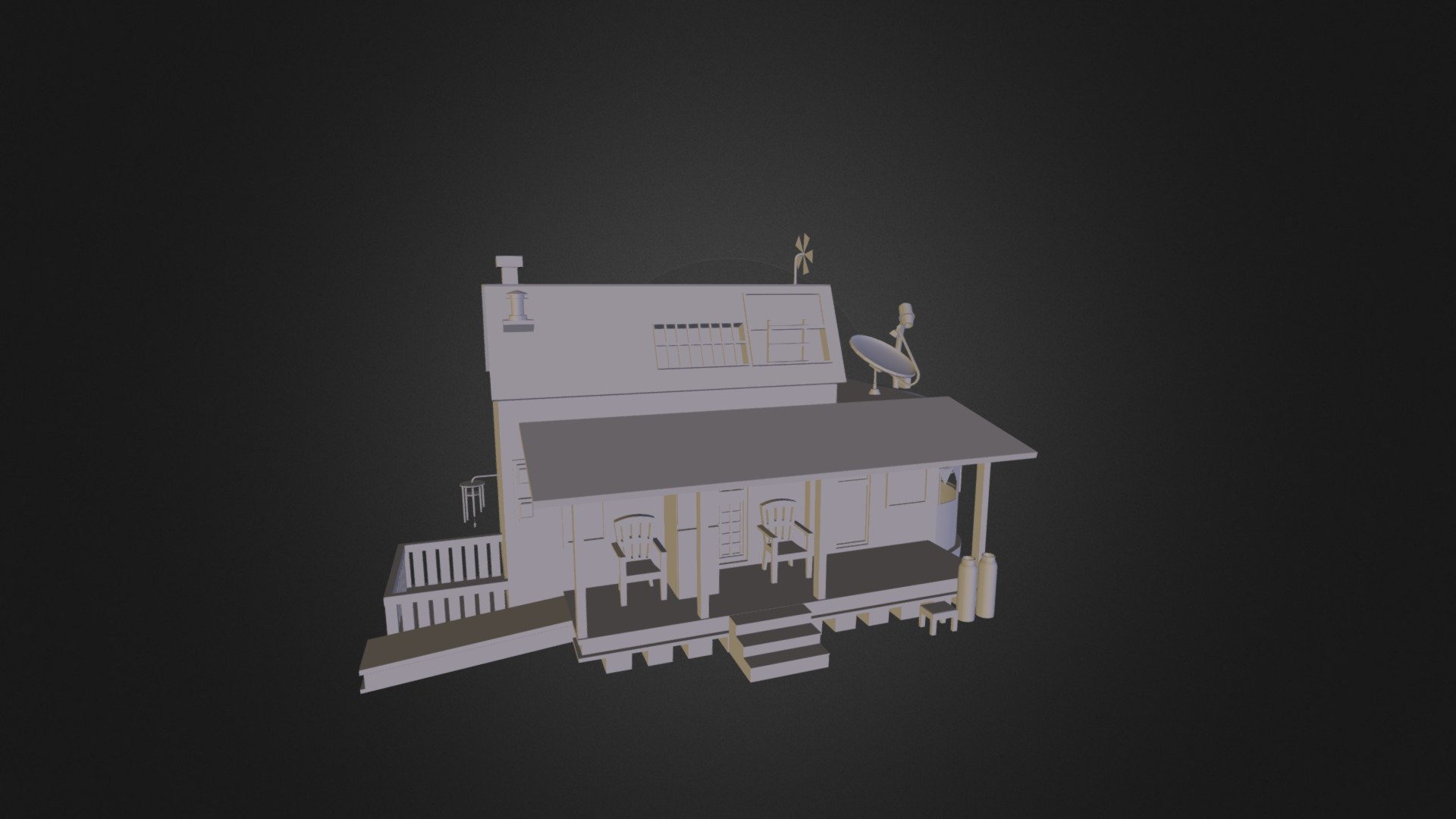 My first 3D Model - 3D model by LuisGutierrez [5af0948] - Sketchfab
