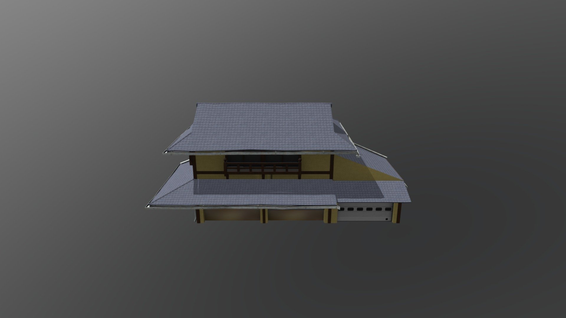 Kyoto House - 3D model by JelleDrabs [5af1528] - Sketchfab